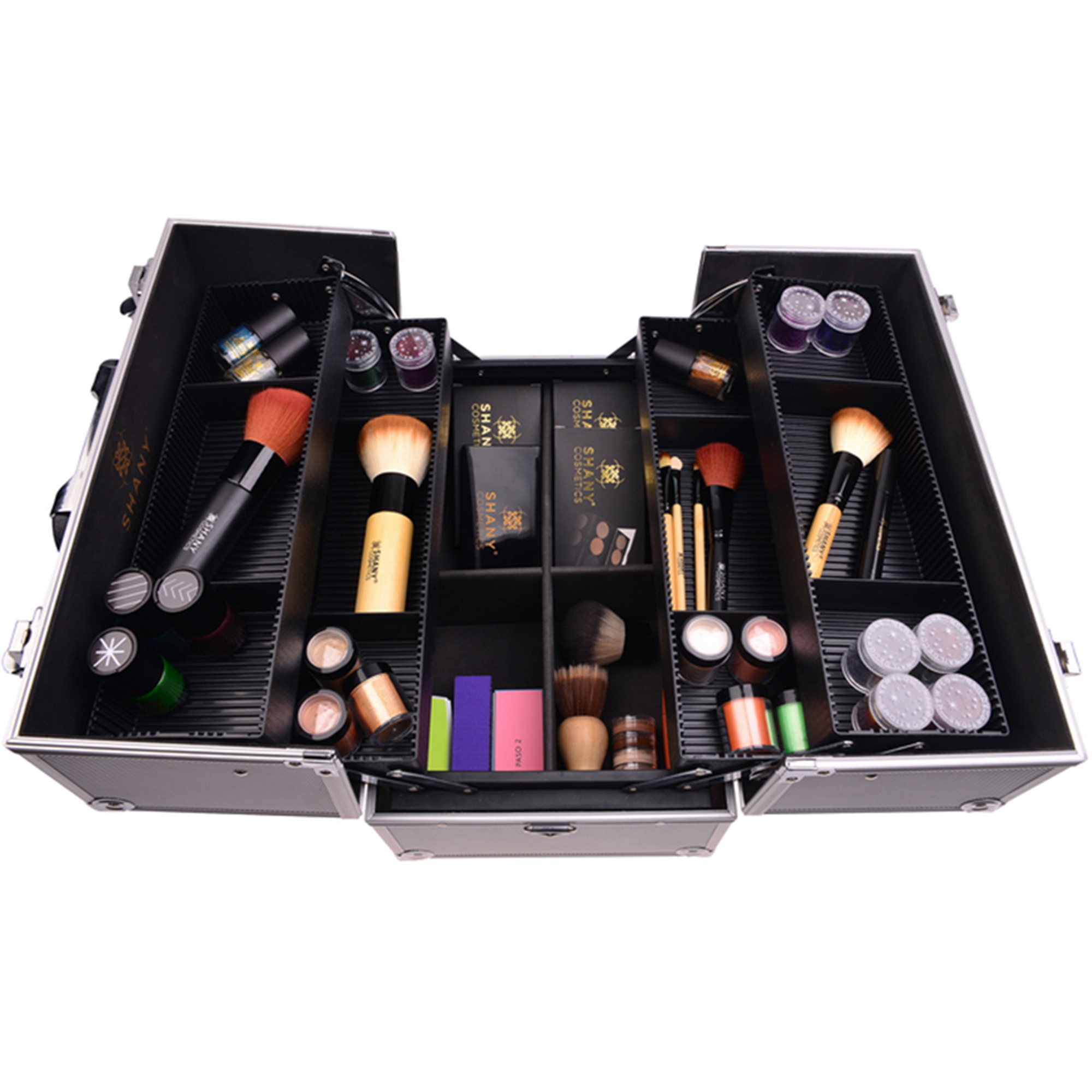 SHANY Essential Pro Makeup Train Case with Shoulder Strap and Locks | eBay