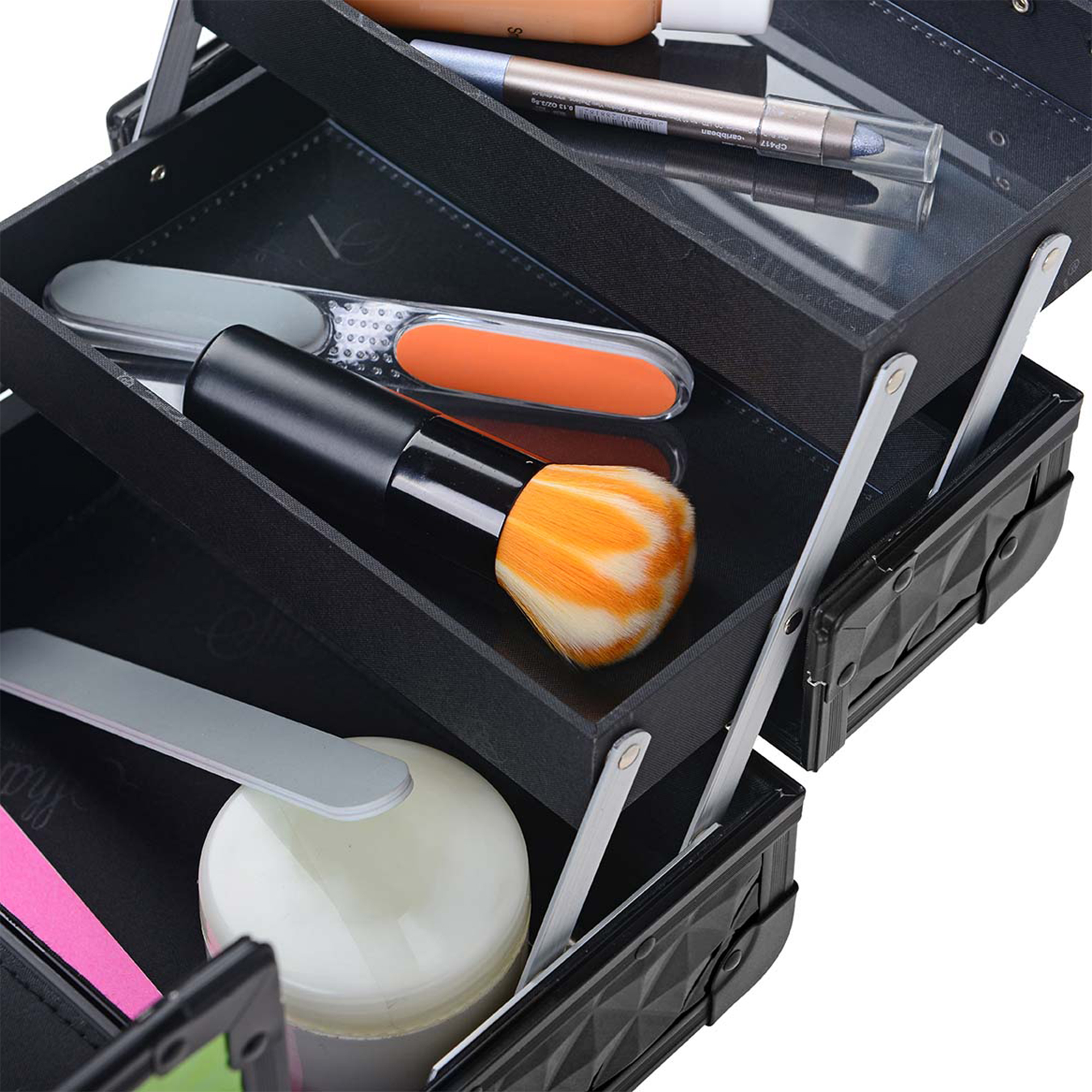 SHANY Mini Makeup Train Case With Mirror | eBay