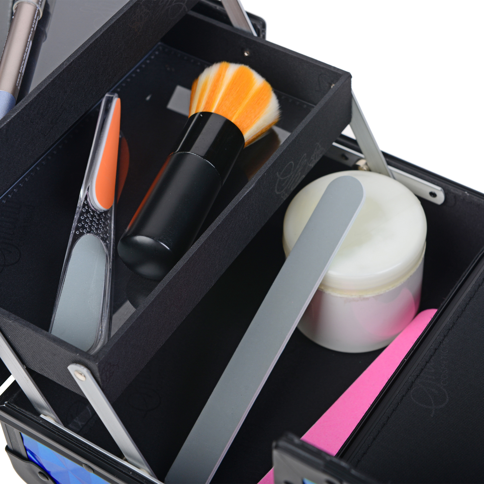 SHANY Mini Makeup Train Case With Mirror | eBay