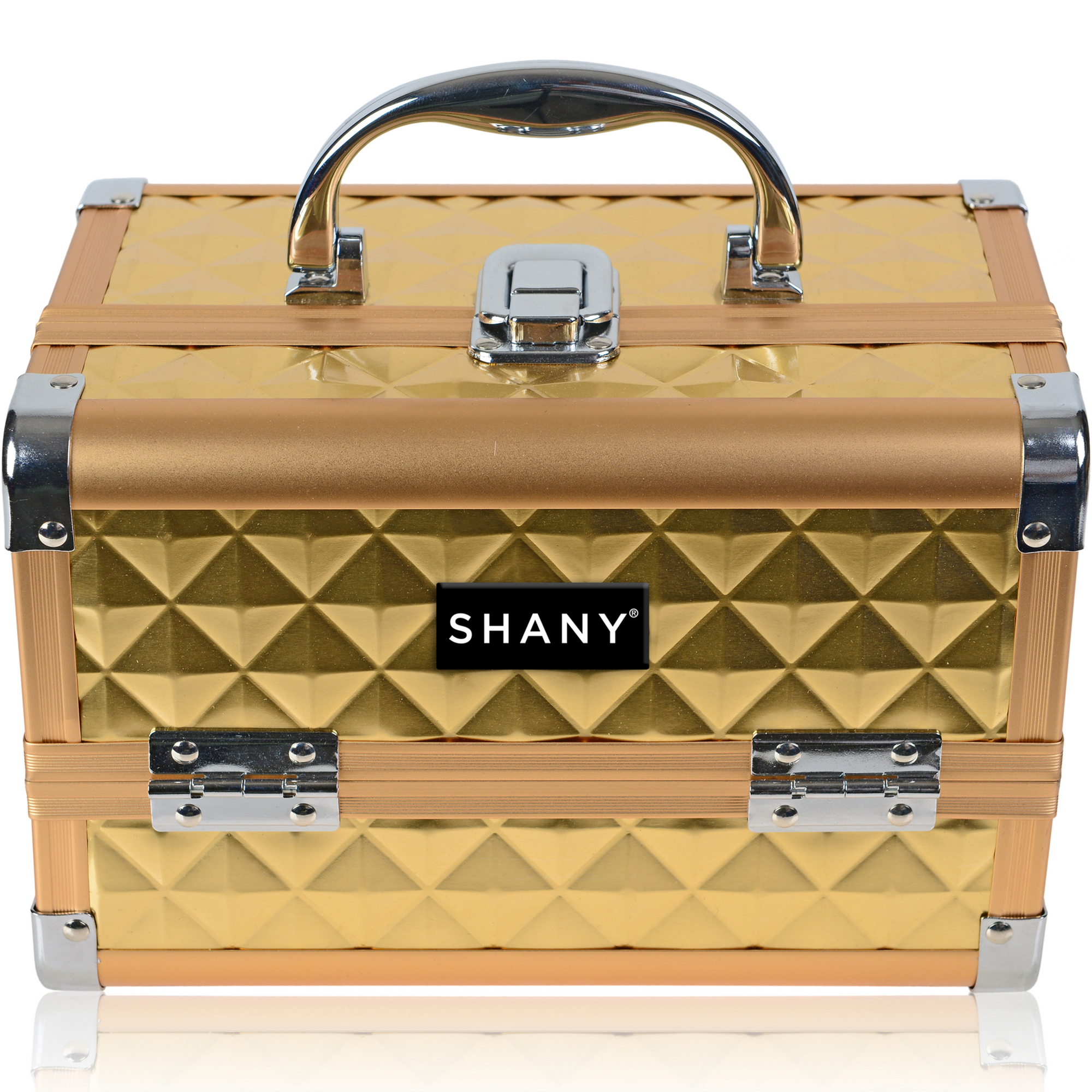 SHANY Mini Makeup Train Case With Mirror | eBay