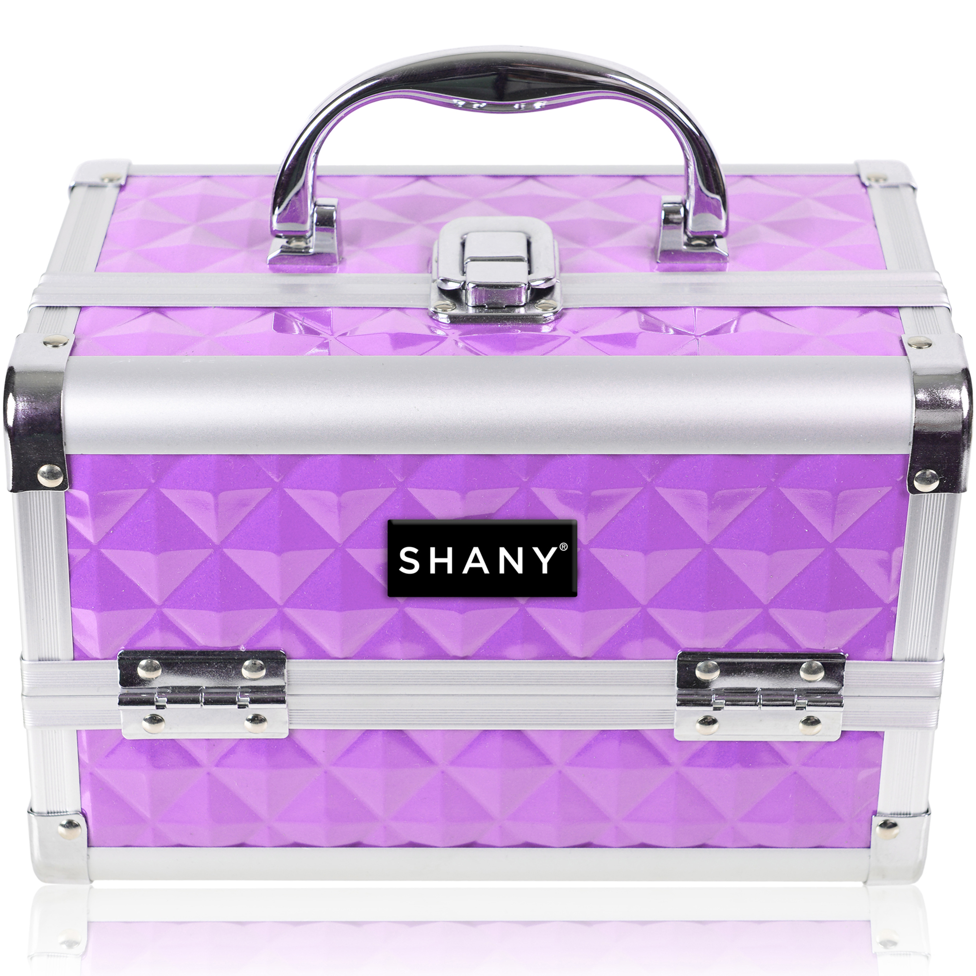 SHANY Mini Makeup Train Case With Mirror | eBay