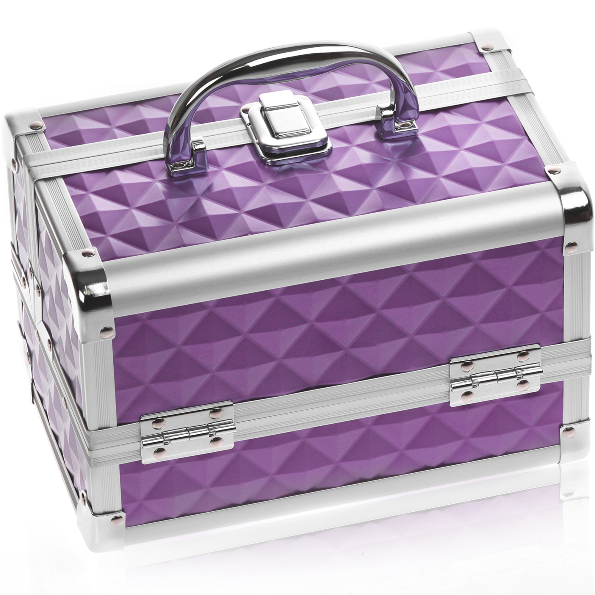 SHANY Mini Makeup Train Case With Mirror | eBay