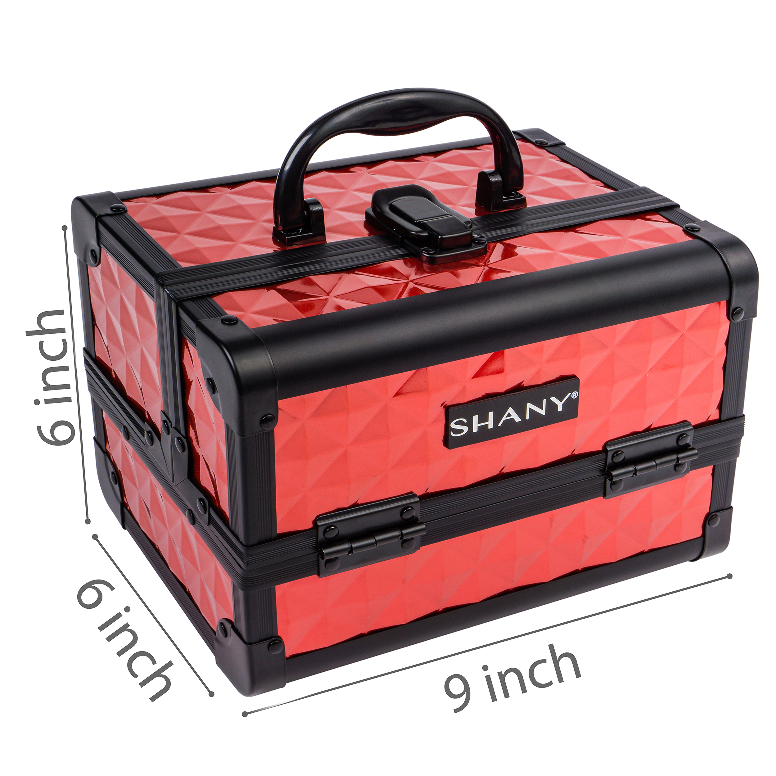 SHANY Mini Makeup Train Case With Mirror | eBay