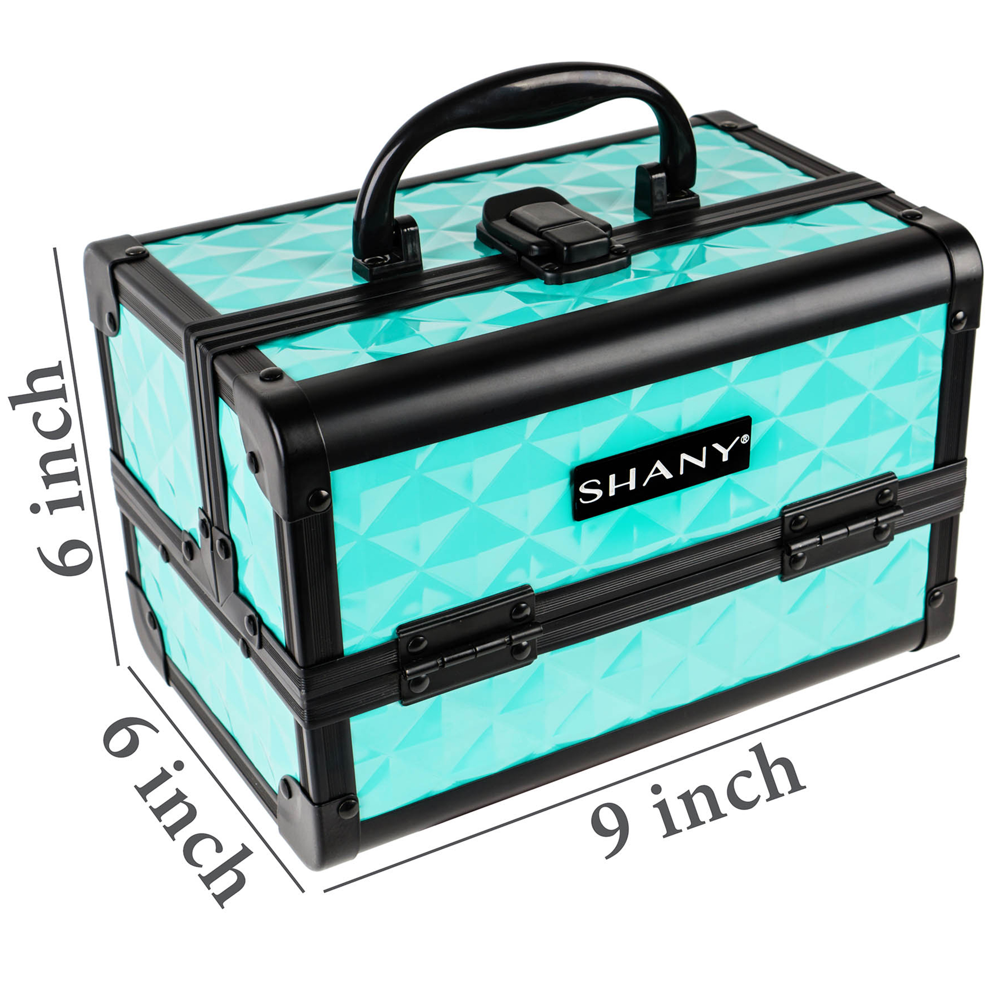 SHANY Mini Makeup Train Case With Mirror | eBay
