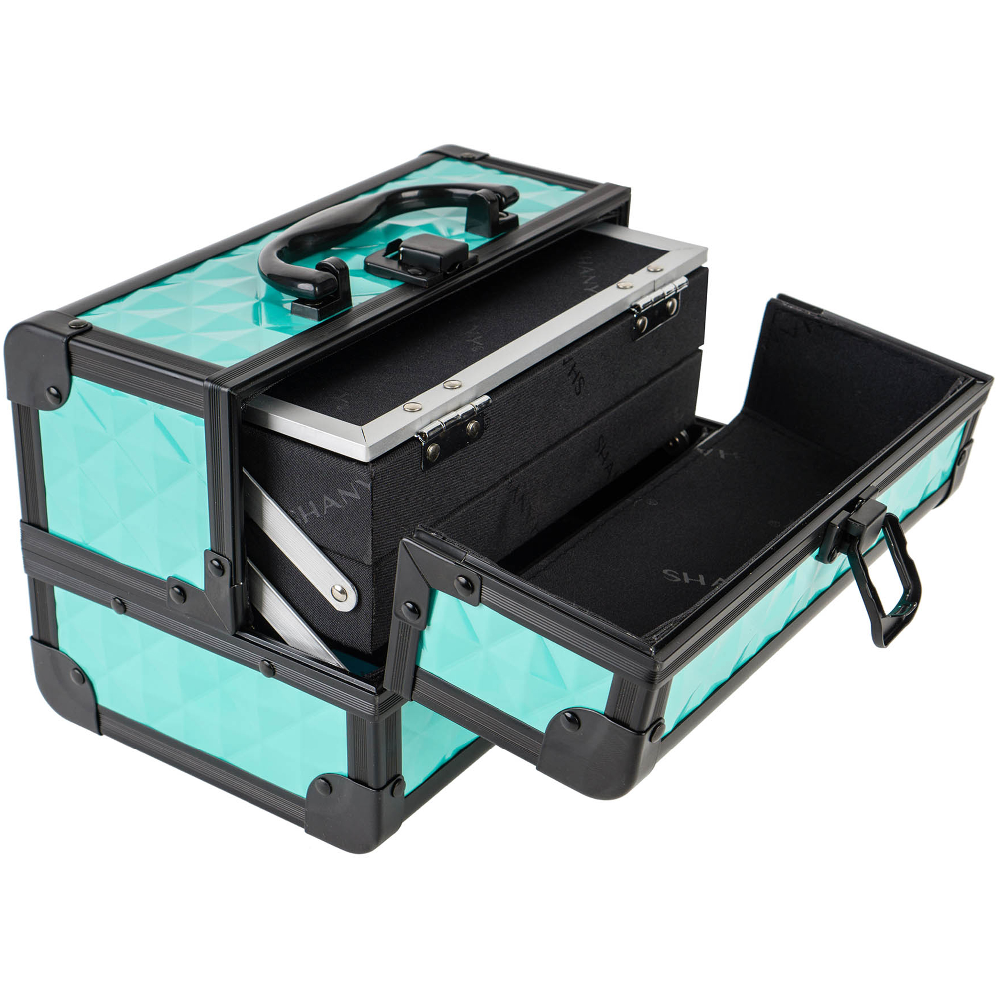 SHANY Mini Makeup Train Case With Mirror | eBay