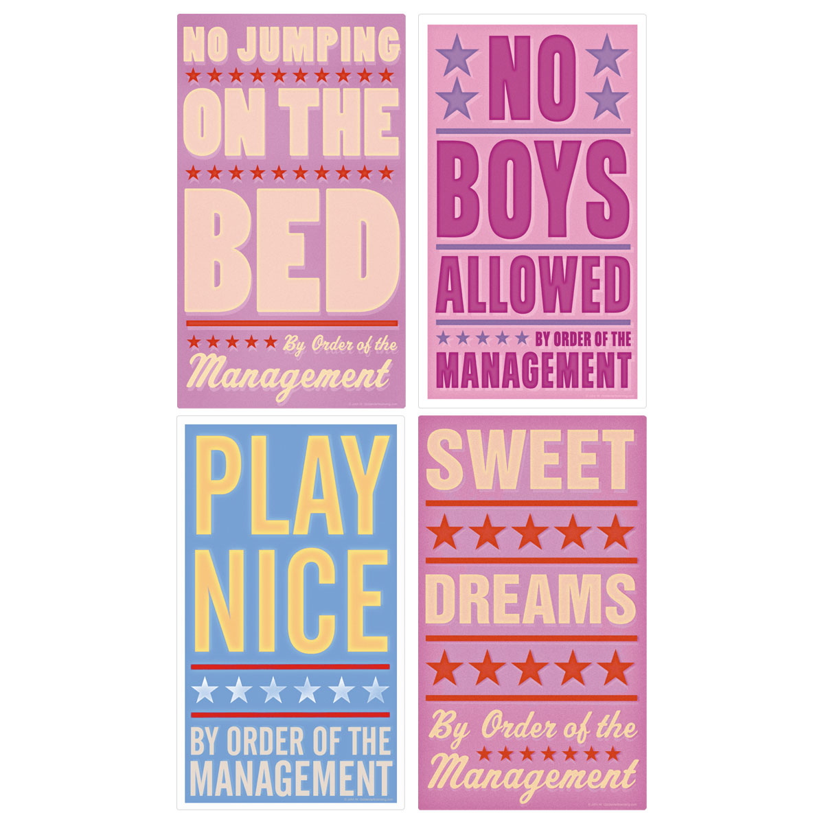 Bedroom Rules Girls Room Wall Decal Set Vintage Style Home Decor Bundle bedroom-rules-girls-room-wall-decal-set-vintage-style-home-decor-bundle