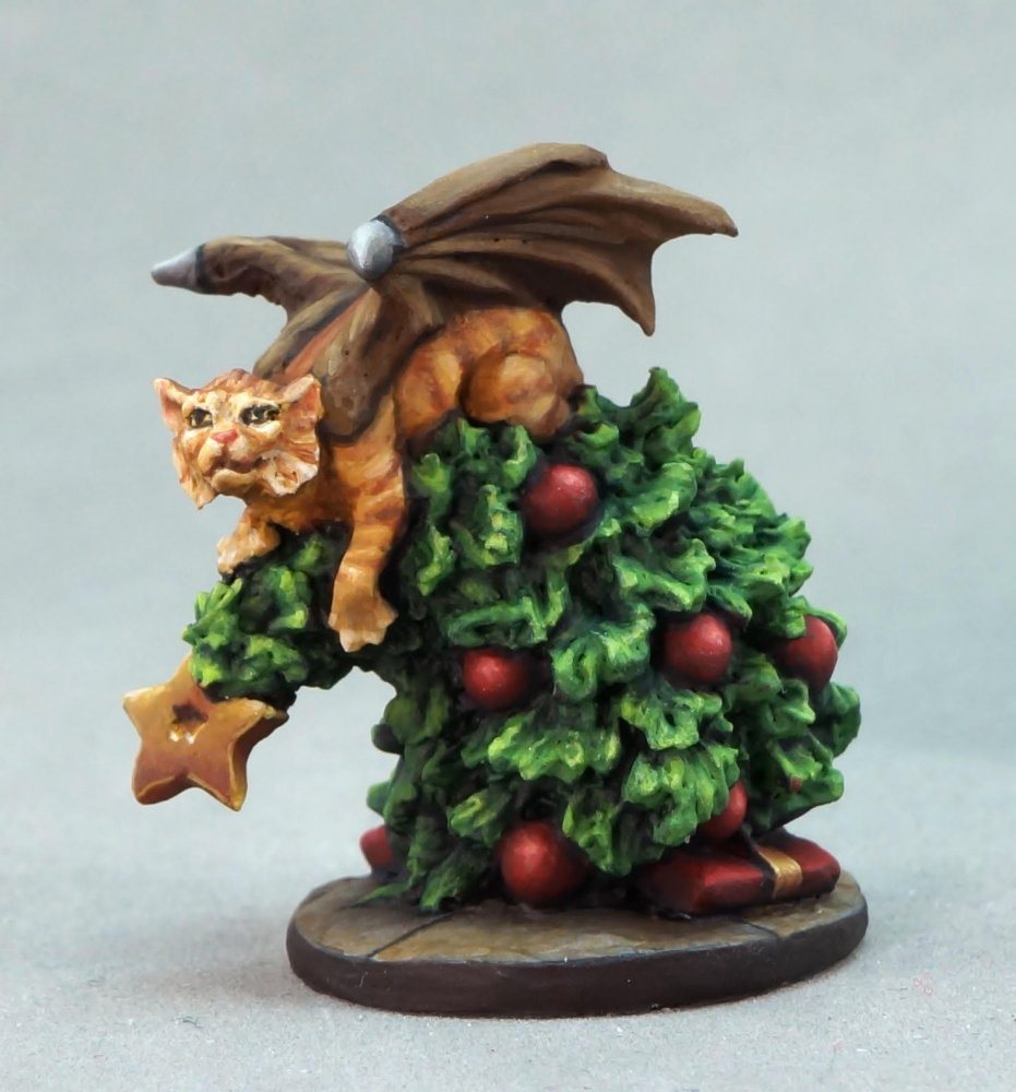 Reaper Miniatures Cat Dragon in Tree (2019) #01640 Unpainted Metal ...