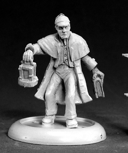 Reaper Miniatures Sherlock Holmes #50059 Chronoscope Metal D&D RPG Mini ...