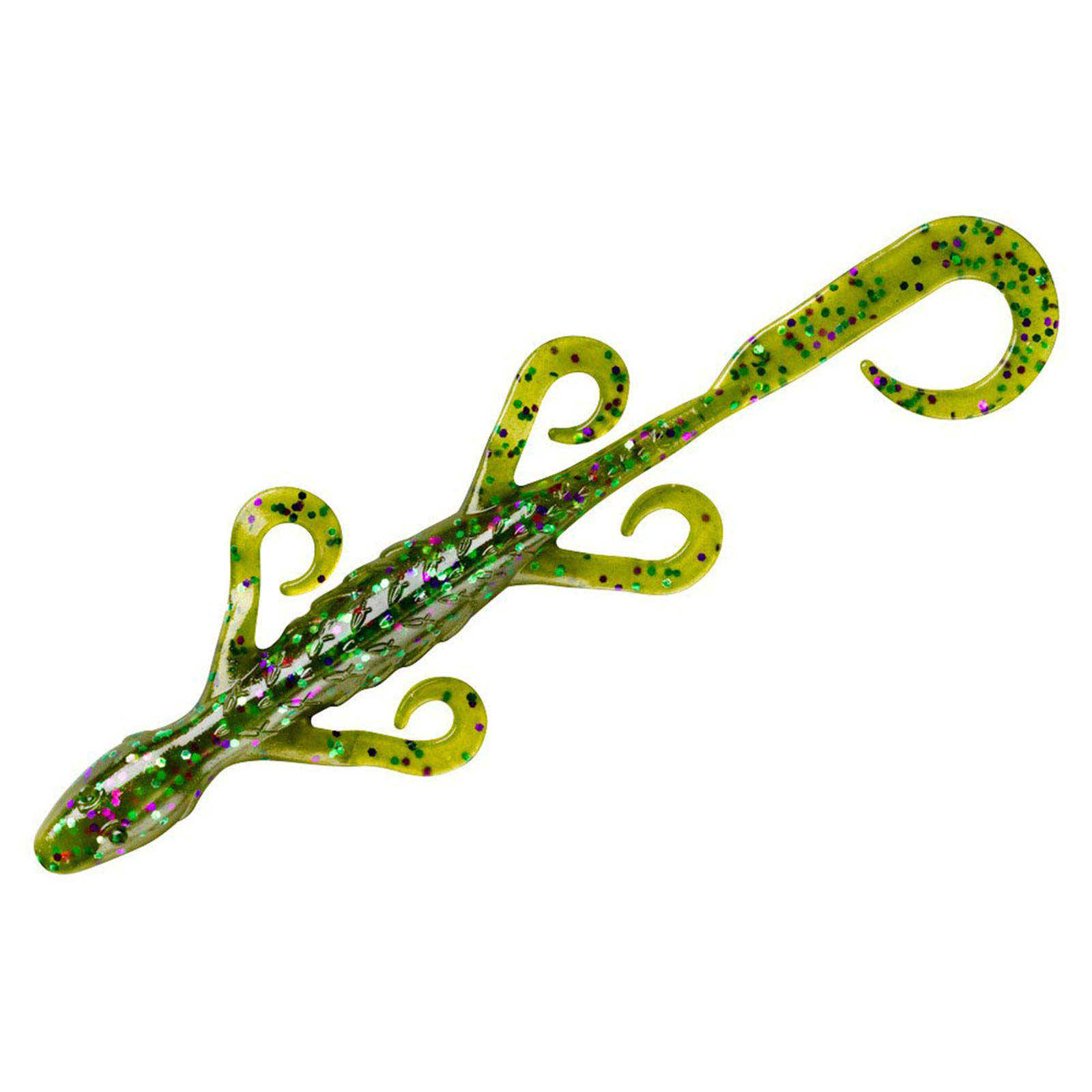 Yum YLZ633 6" Lizard Soft Plastic Fishing Lure Watermelon Candy Pack of ...