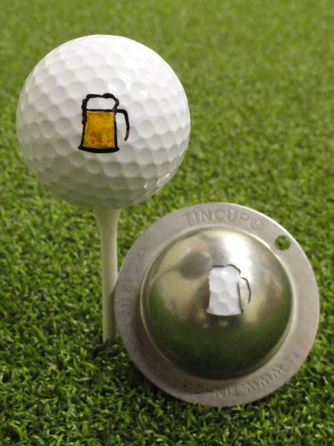 New Tin Cup Golf Ball Marker & Custom Alignment Tool - Select Your ...