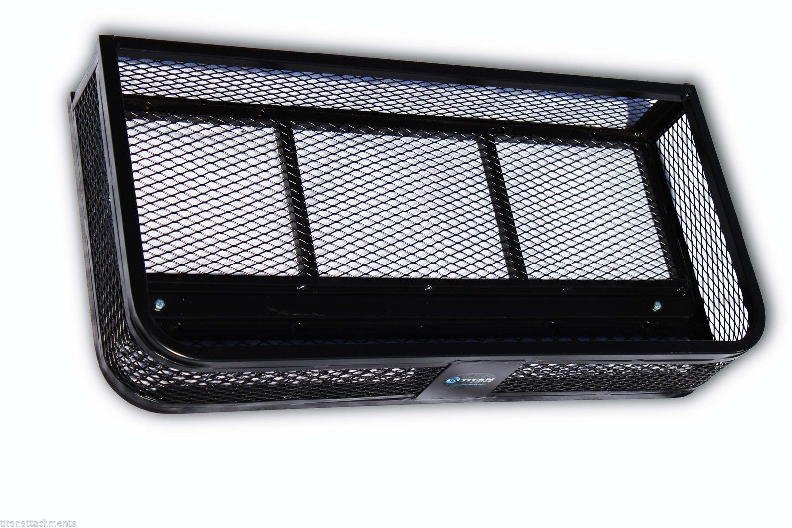 Titan Universal Front Atv Hd Steel Cargo Basket Rack Luggage Carrier ...