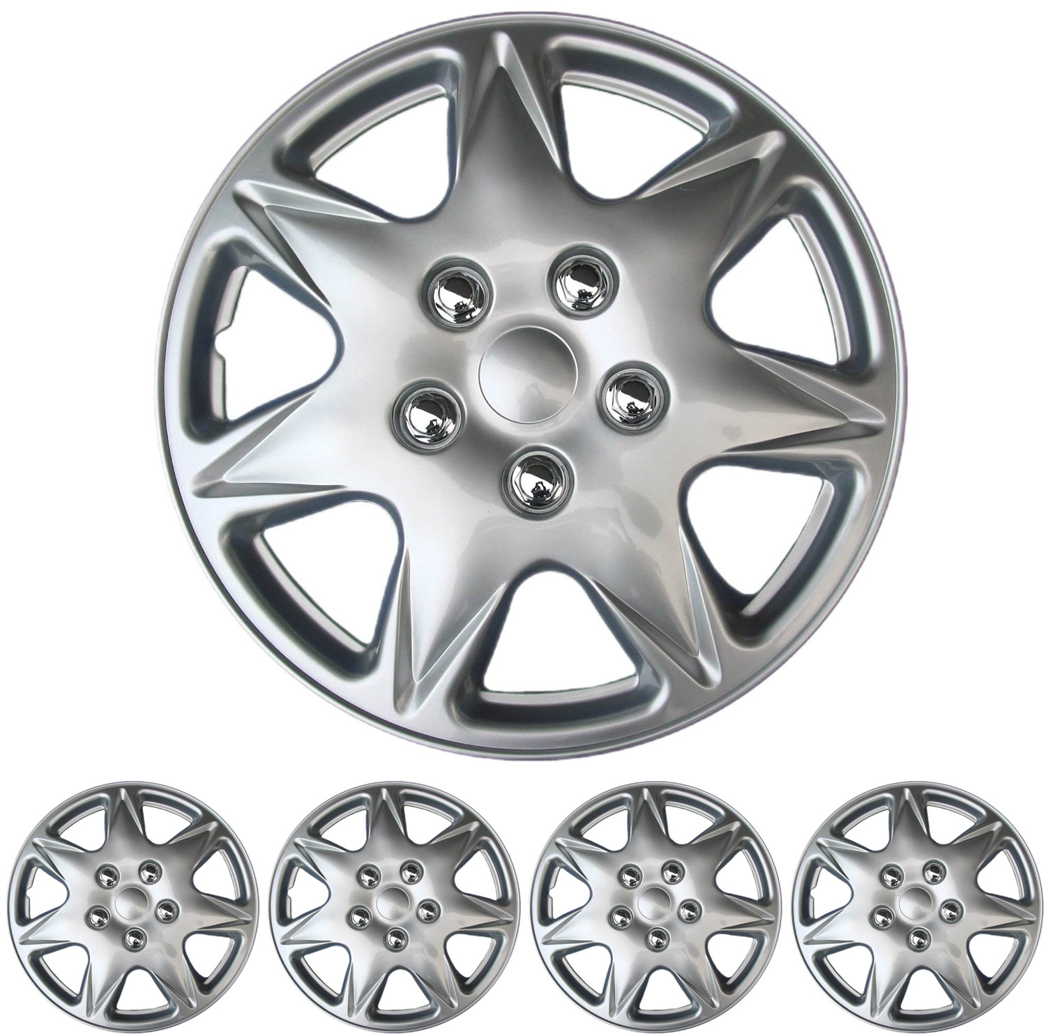 17 Inch Hubcap Wheel Cover for Car SUV Truck Replacement Set 4 PCS OEM ...