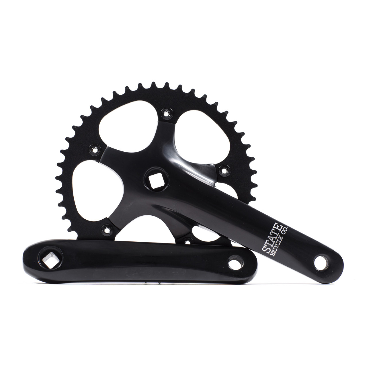 State Bicycle Co Fixed Gear Fixie Bike Crankset, Aluminum, 46T, Various ...