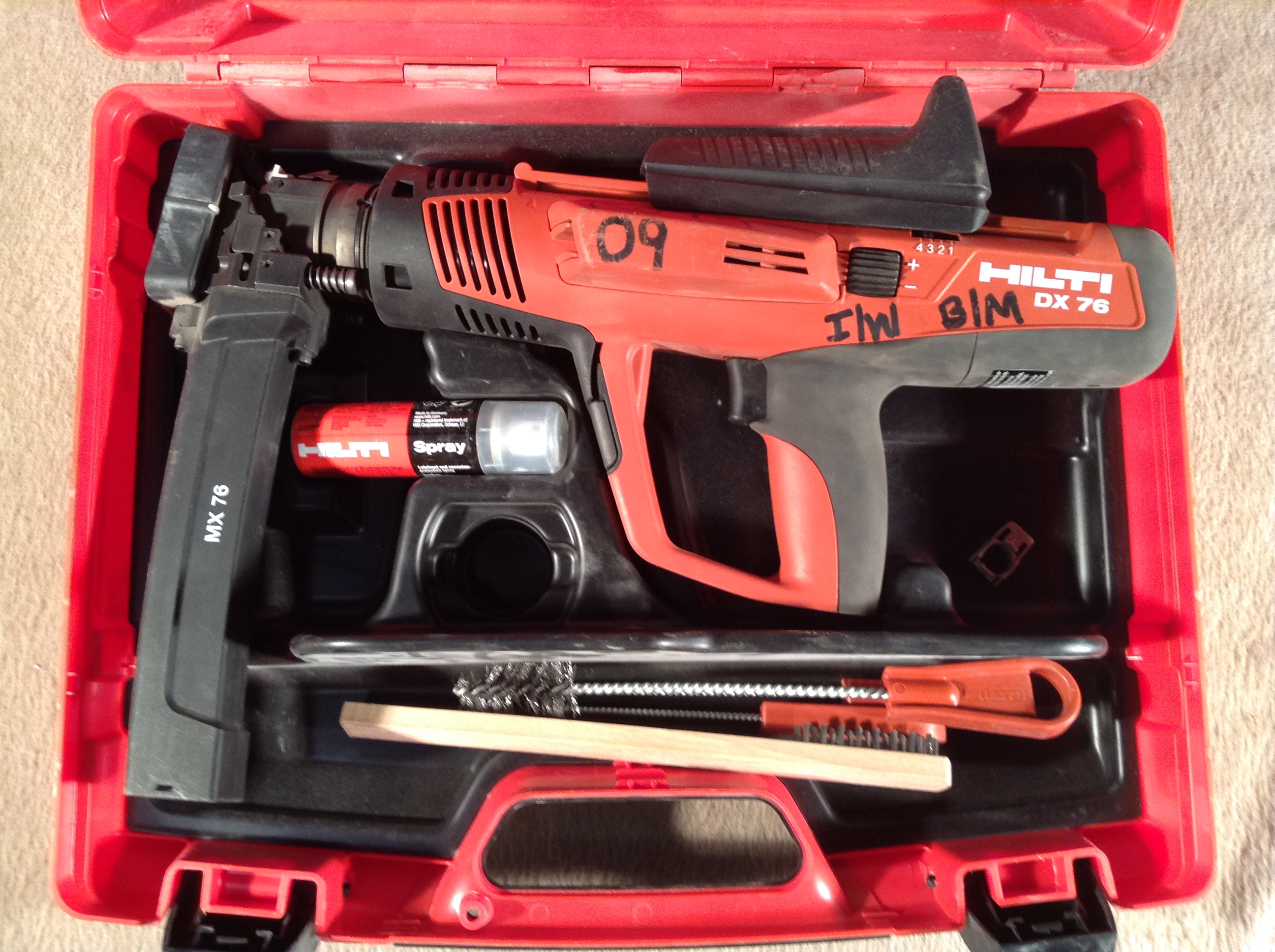 Hilti Dx 76 Powder-Actuated Tool at Seth Darcy-irvine blog