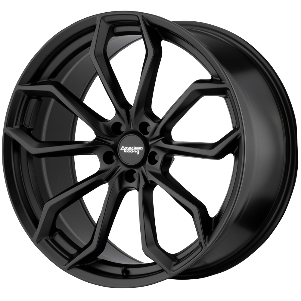 American Racing AR932 Splitter 20x10.5 5x120 +40 Satin Black Wheel Rim ...
