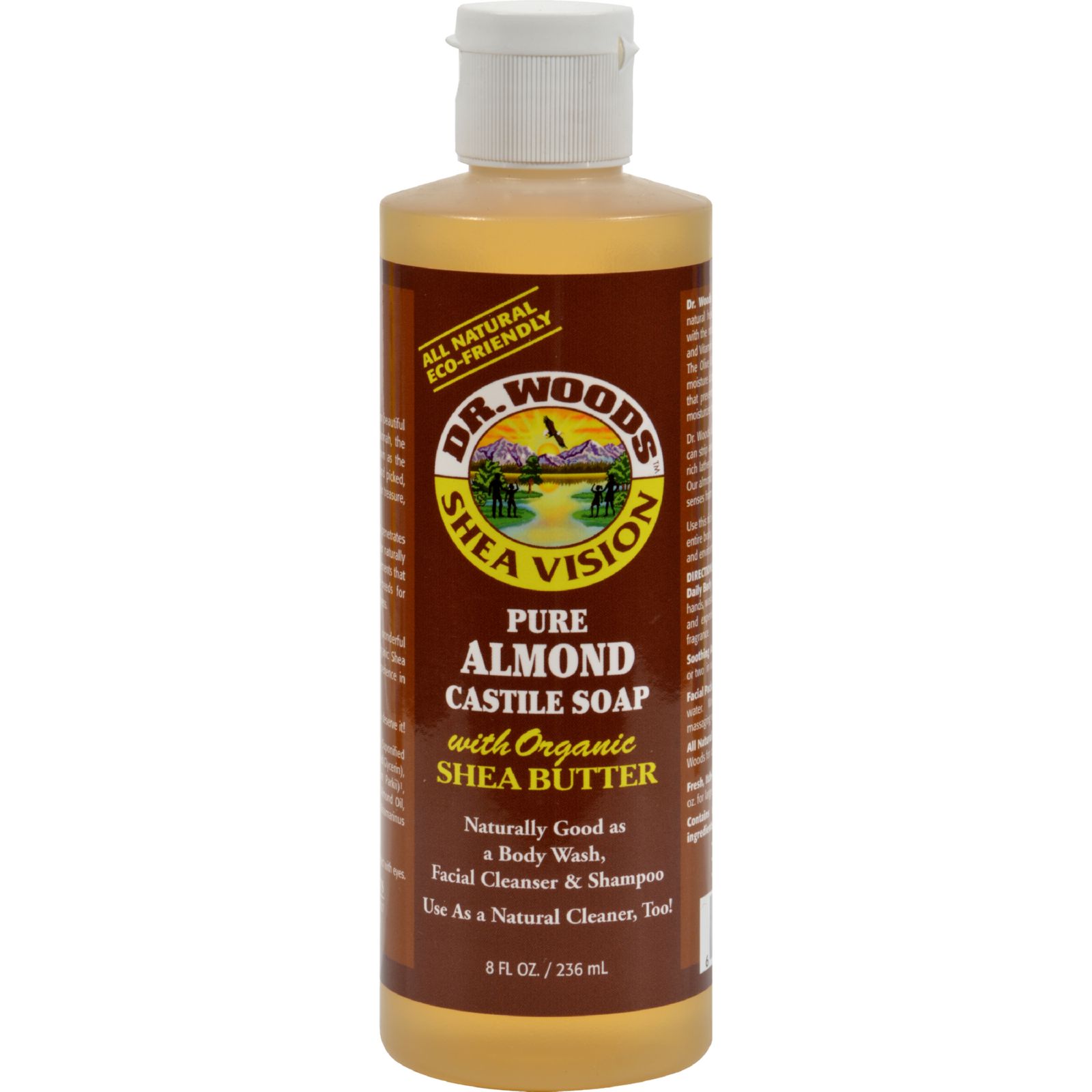 Dr Woods Shea Vision Pure Castile Soap Almond With Organic Shea Butter dr-woods-shea-vision-pure-castile-soap-almond-with-organic-shea-butter