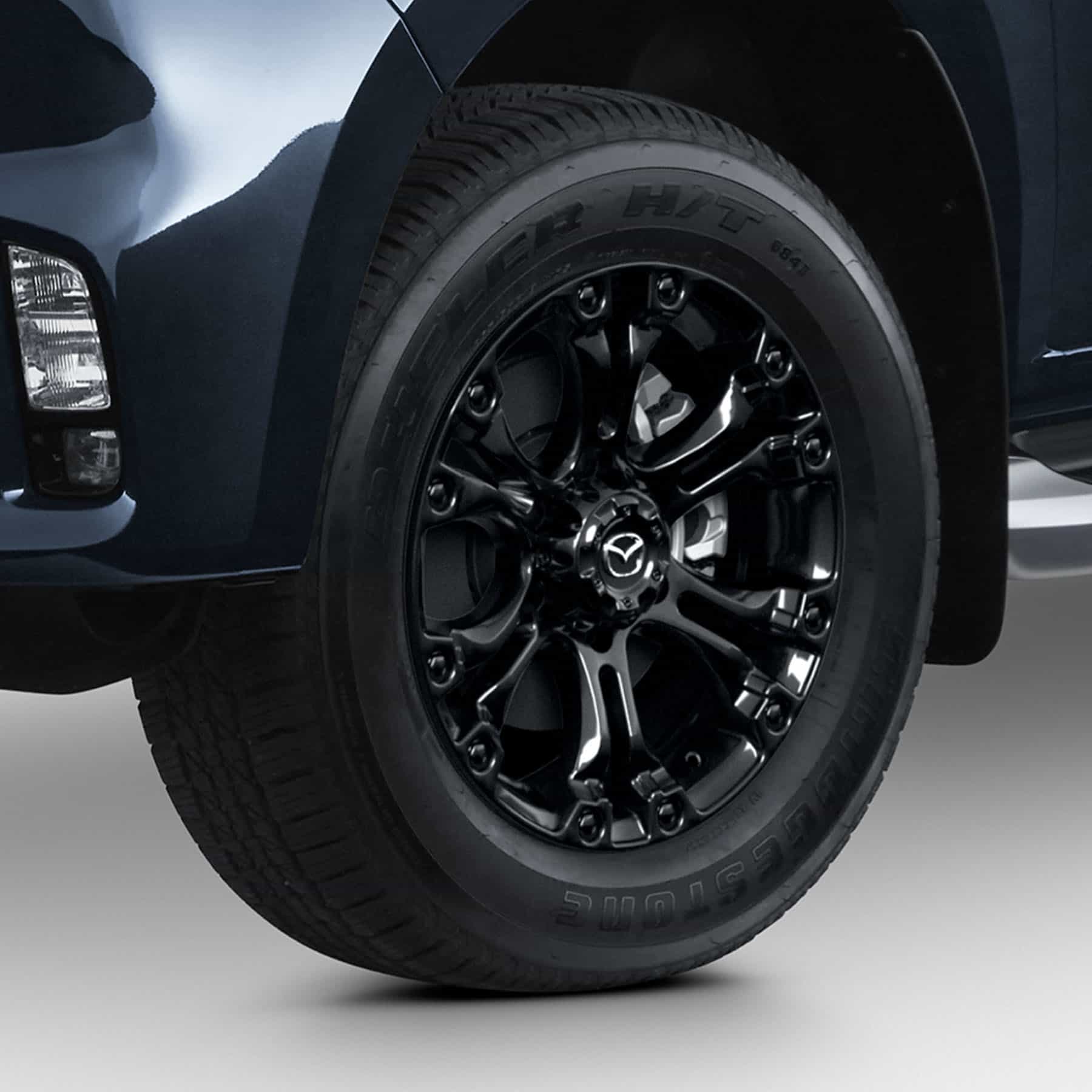 New Genuine Mazda BT-50 18Inch Black Alloy Wheel TF-11ACAW18B ZW Dual ...