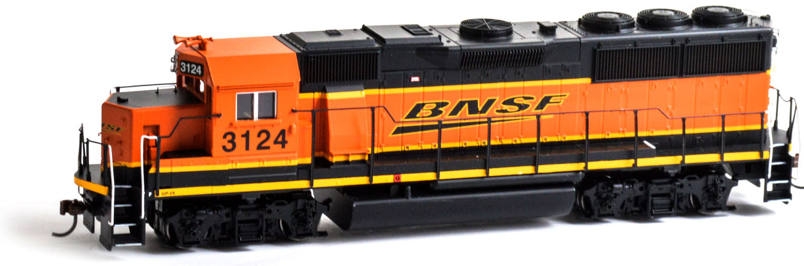 Athearn Roundhouse HO Scale EMD GP50 Phase 2 BNSF (Swoosh Logo) #3124 ...