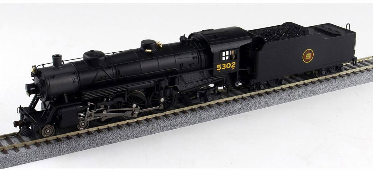 Broadway Limited HO-Scale 4-6-2 Light Pacific Steam Loco Canadian ...