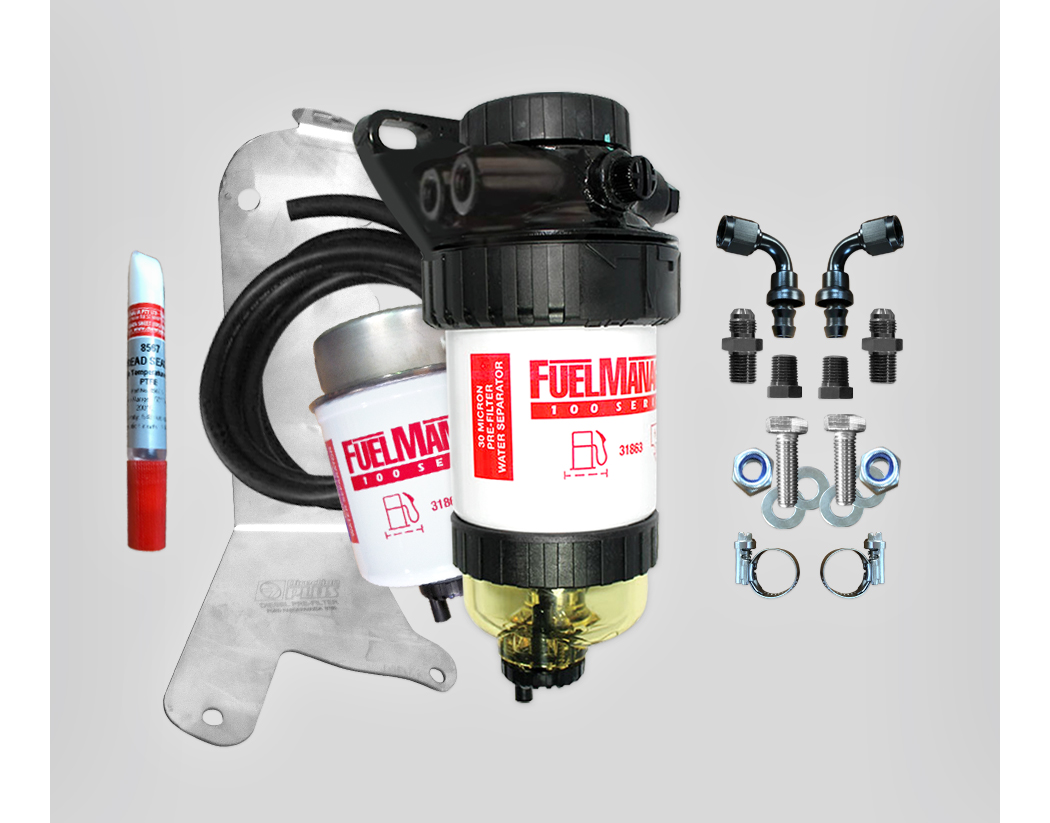 Pre Filter Separator Kit Fuel Manager FM621DPK for Ford Ranger 2.2/3.2L ...