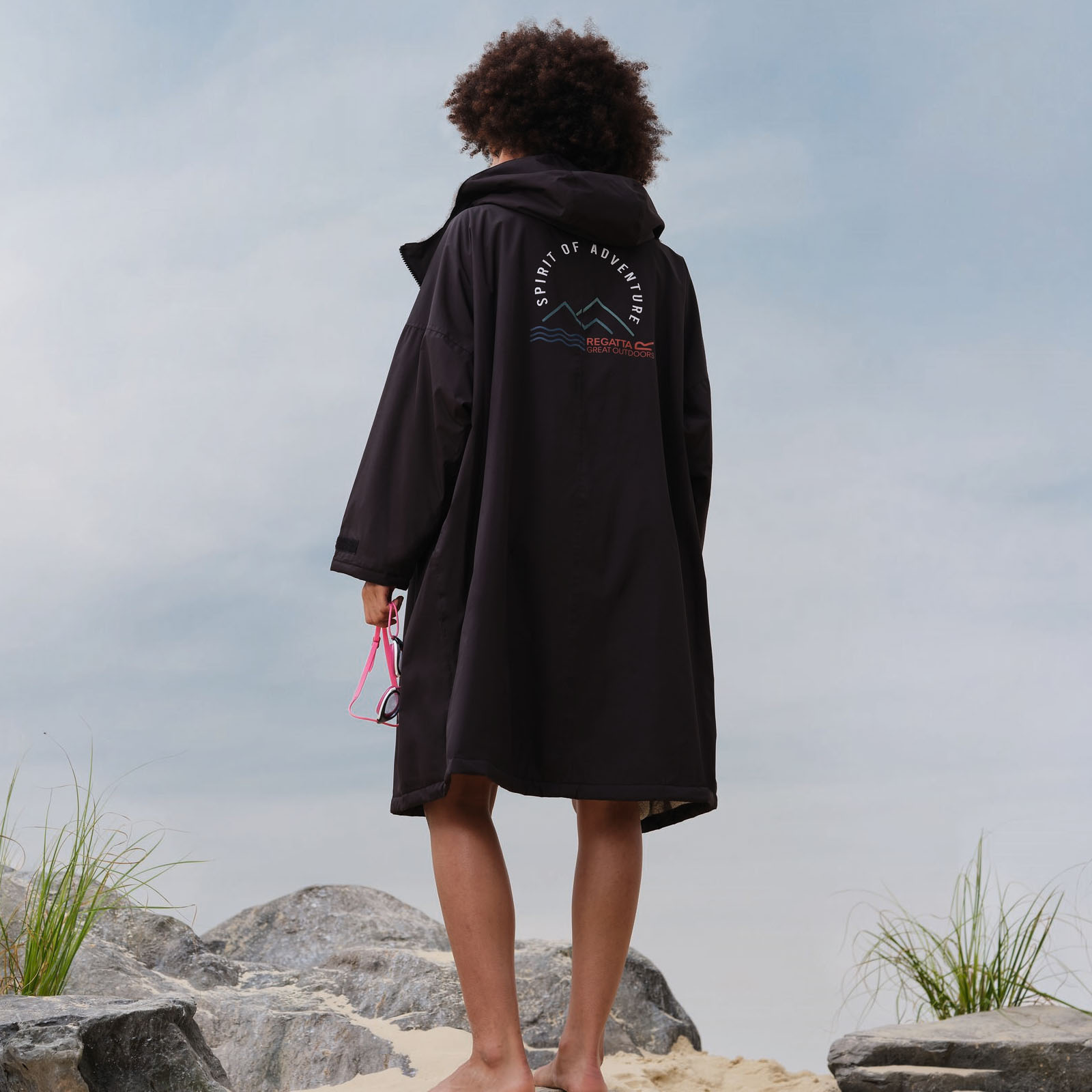 Regatta Outdoor Active Unisex Waterproof Zip Surfing Beach Changing ...