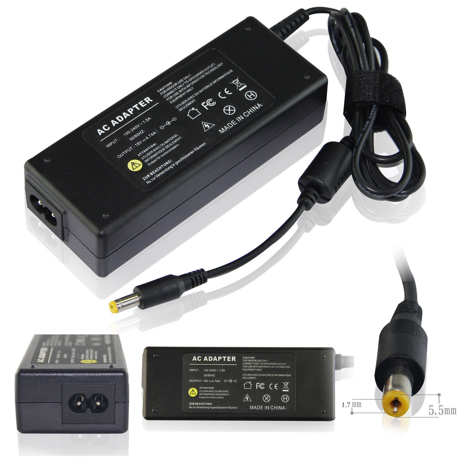 New Battery + AC Adapter Charger For Acer Aspire 5517-5997 5734Z-4725 ...