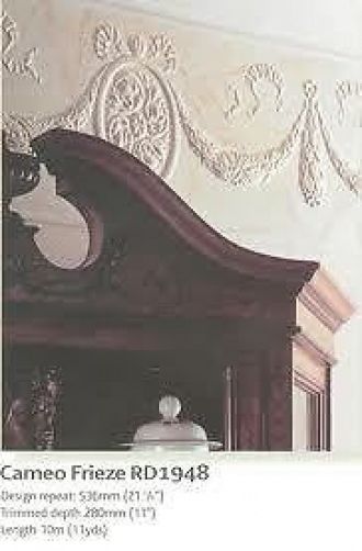 Lincrusta Paintable Textured Wallcovering Wallpaper Border Friezes ...