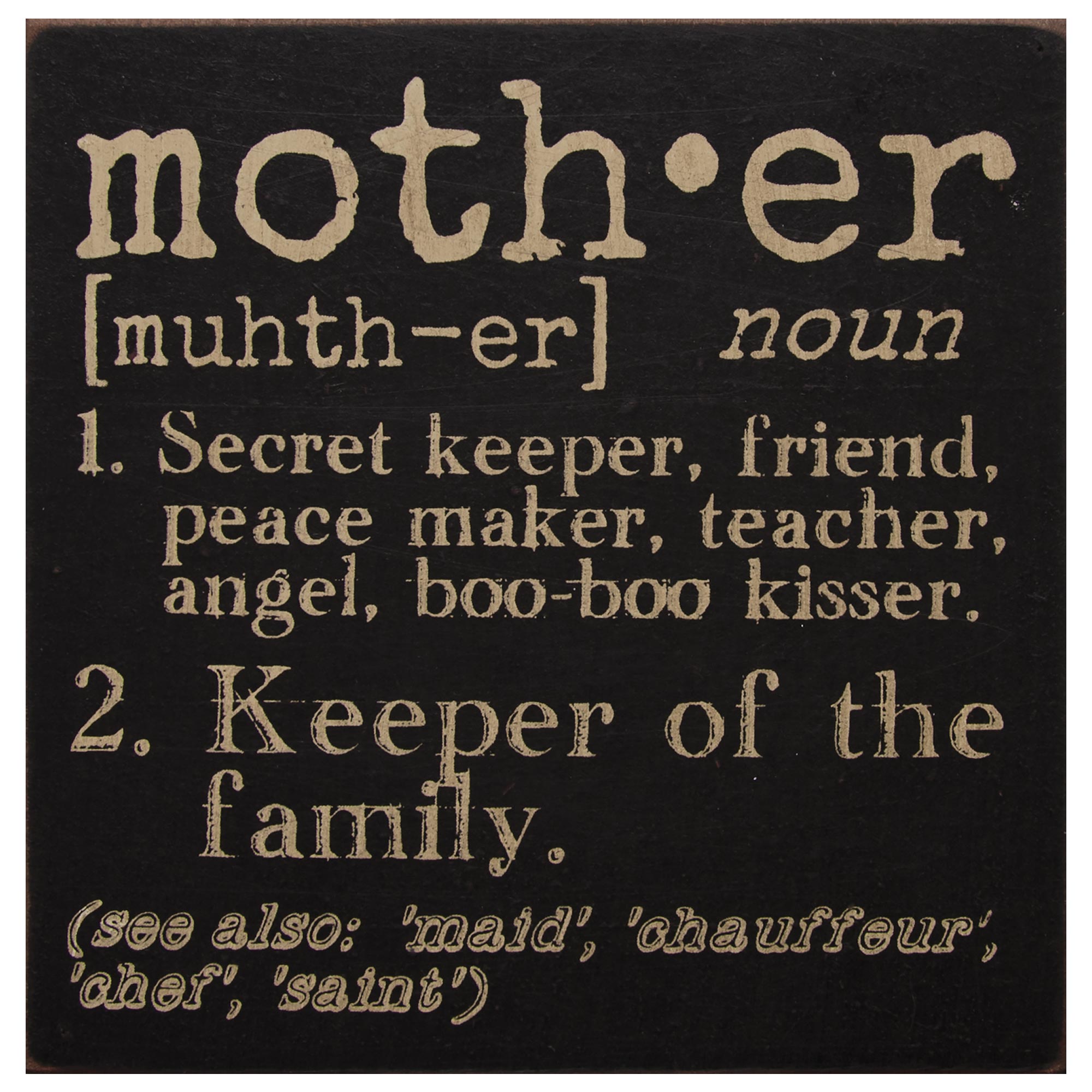 Mother Definition Sign EBay