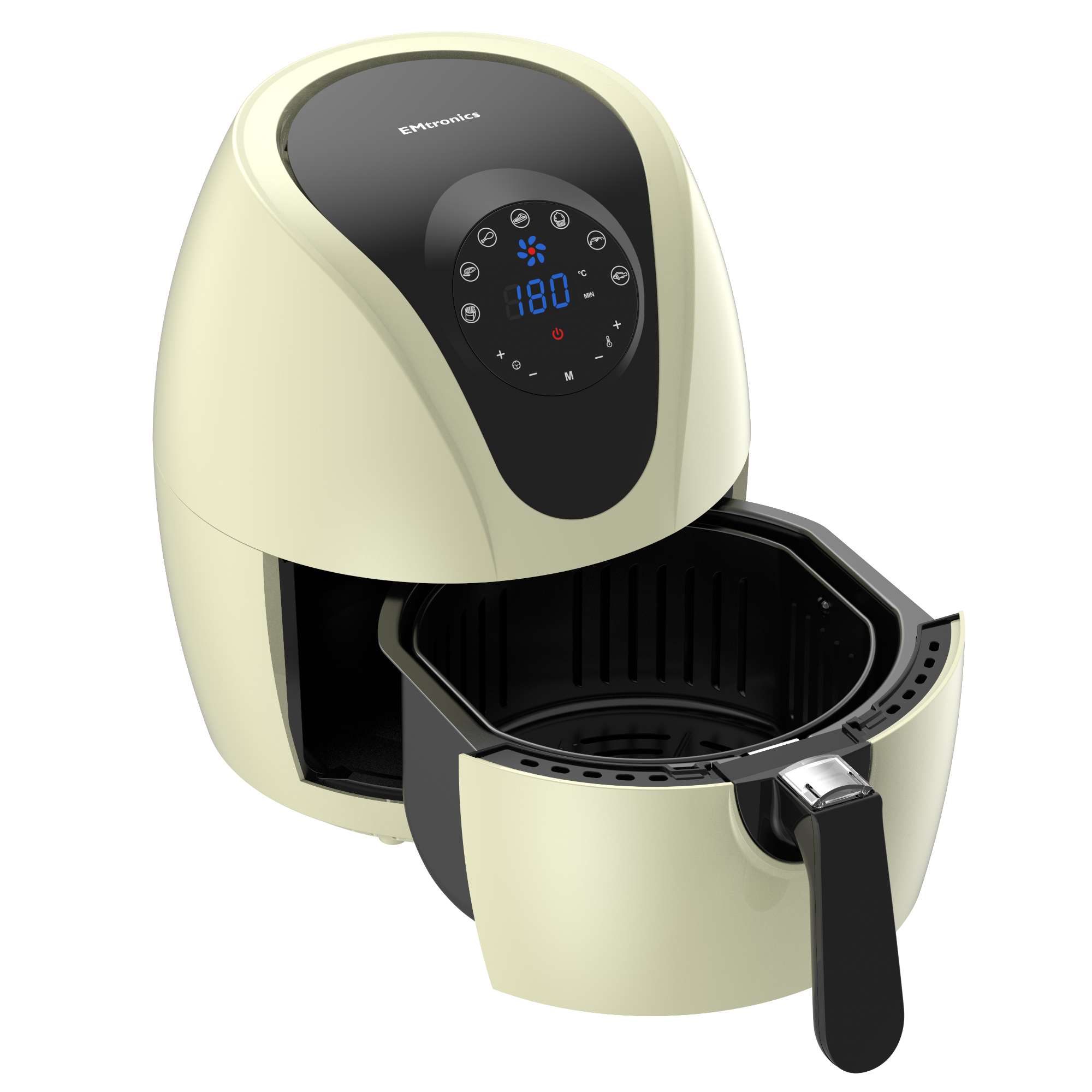 EMtronics 4.5 Litre Digital Air Fryer with 60 Minute Timer - Various ...