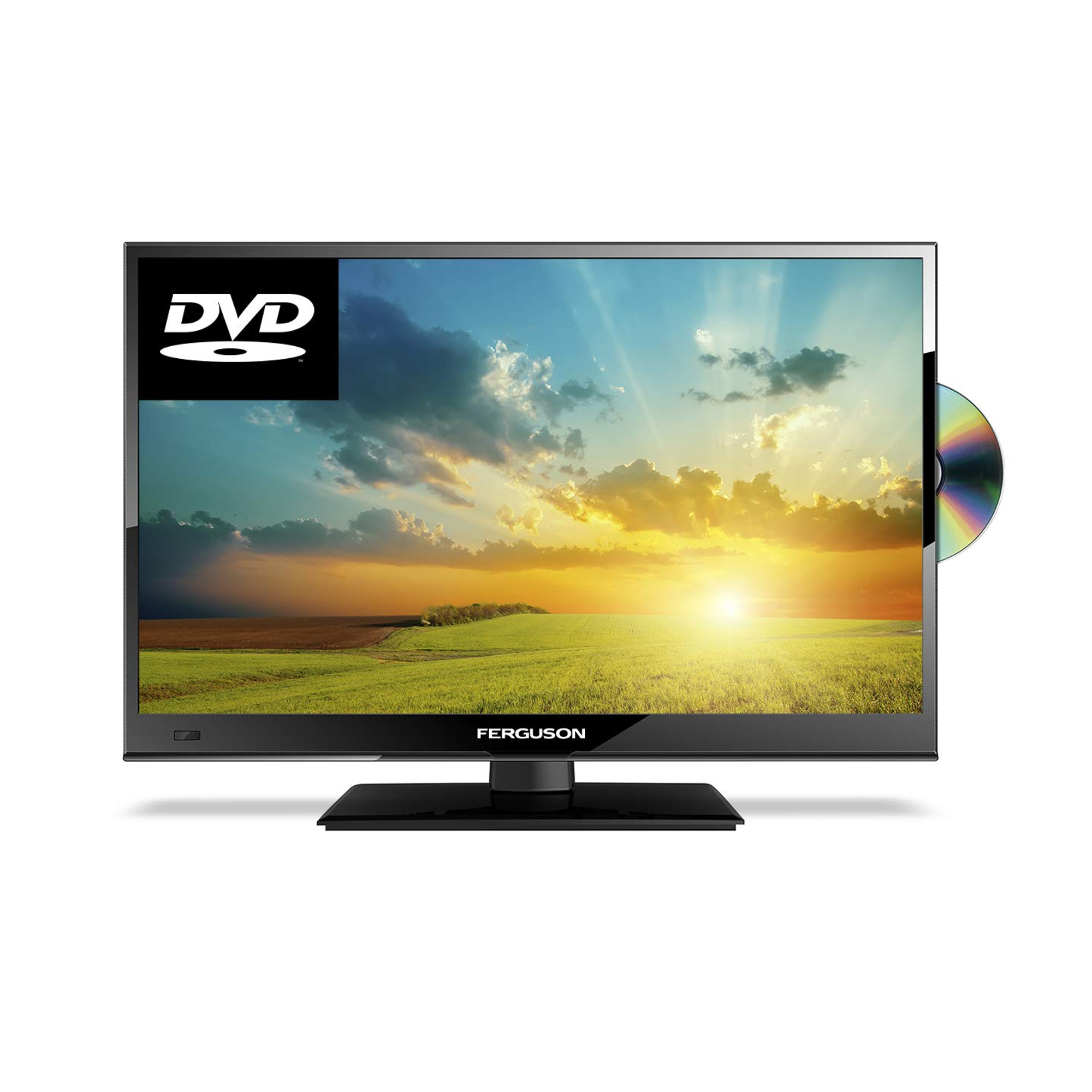 Ferguson 12V 16" Inch Full HD 1080p LED Traveller TV with Built-in DVD ...