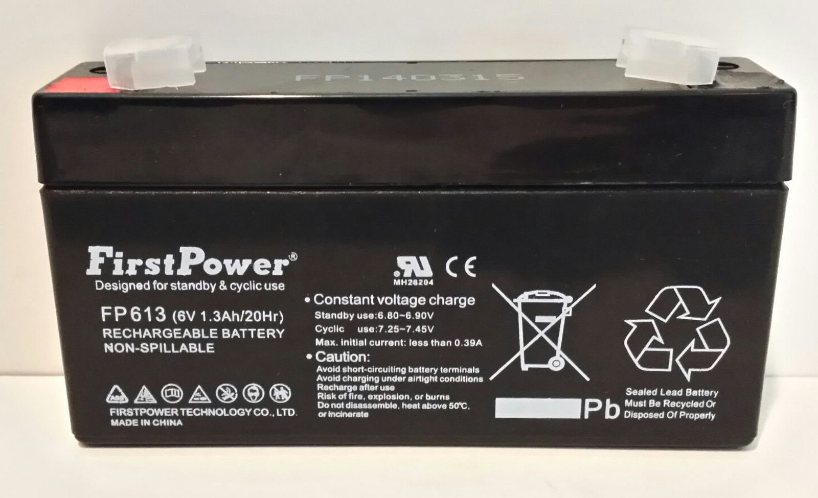 First Power FP613 6V 1 3Ah Battery for Power Patrol SLA0865 | eBay