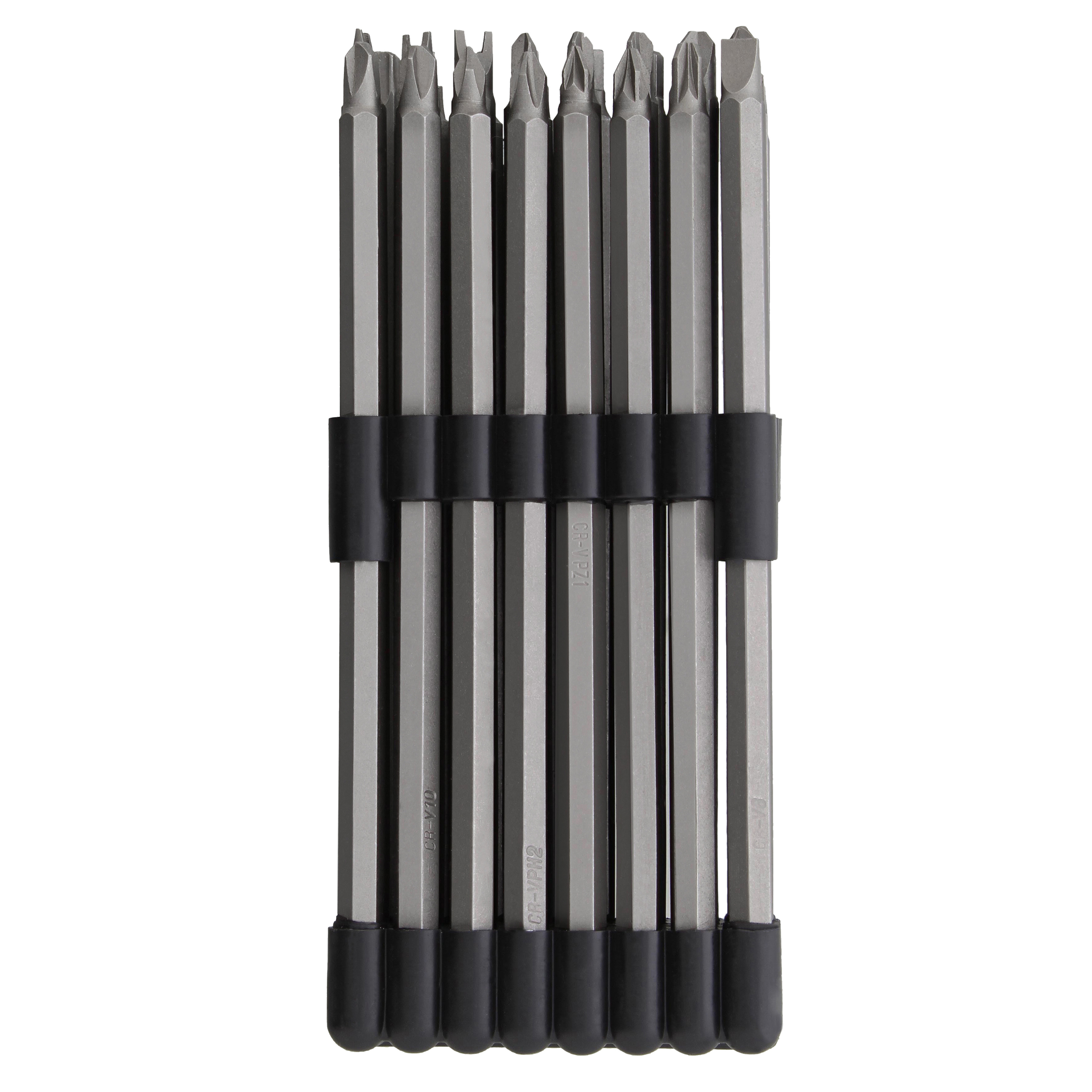 Abn Extra Long Security Bit Set 32 Piece 6 Inch 14 Shank Star Tamper 617209841053 Ebay