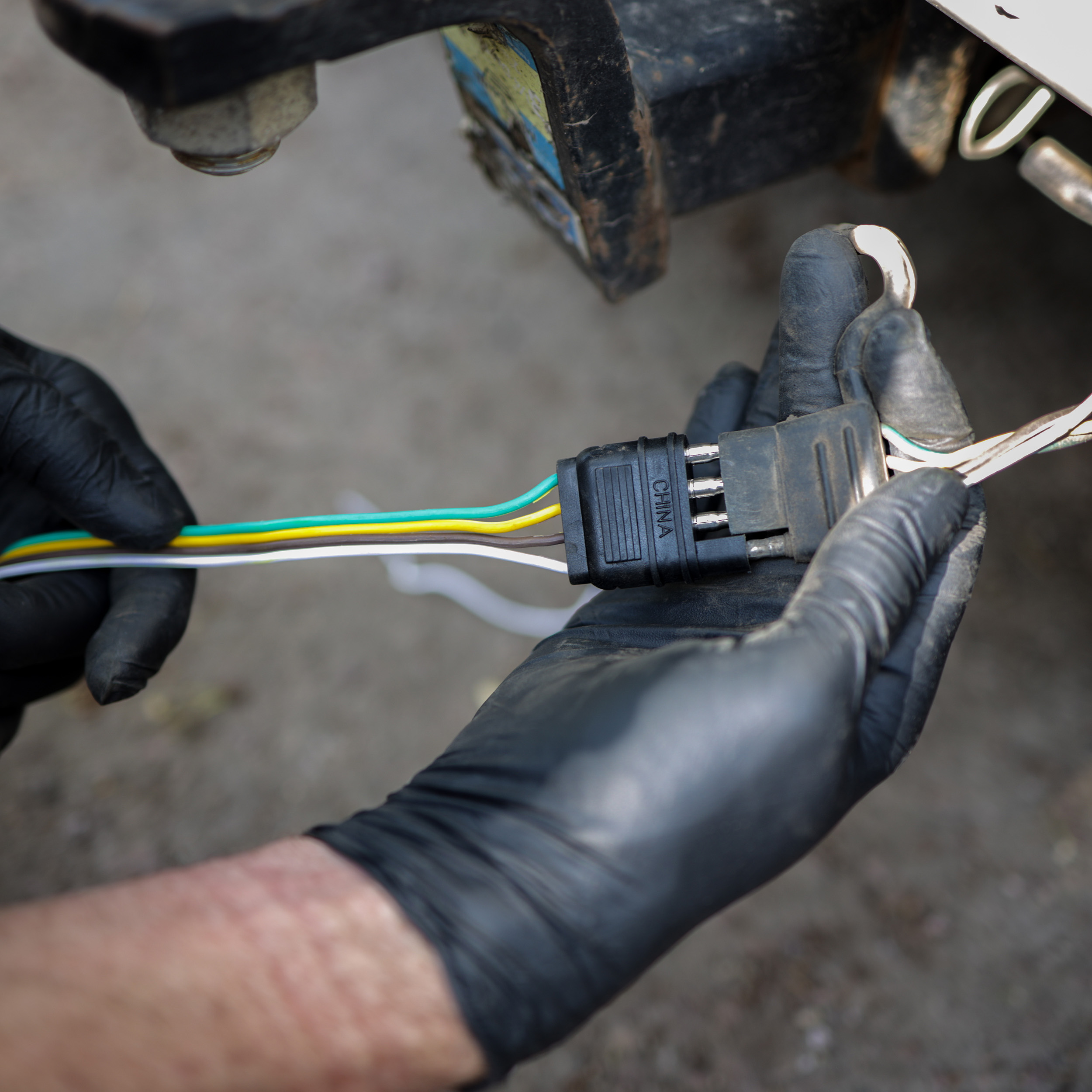 ABN Trailer Wiring Harness Extension 4 Pin Trailer Wiring Connector | eBay