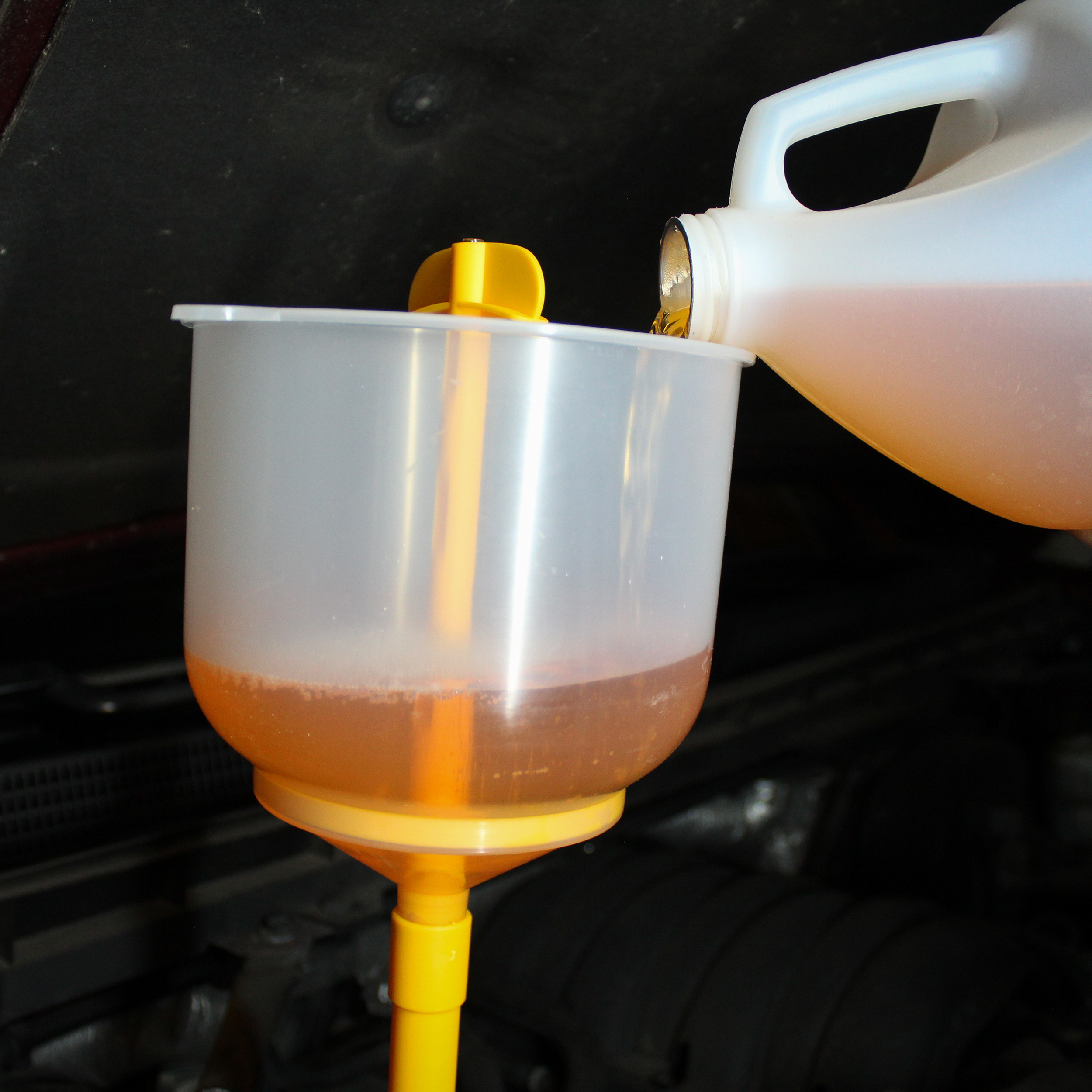 ABN AC Radiator Funnel Fill Kit - Spill Proof Coolant Flush Set No ...