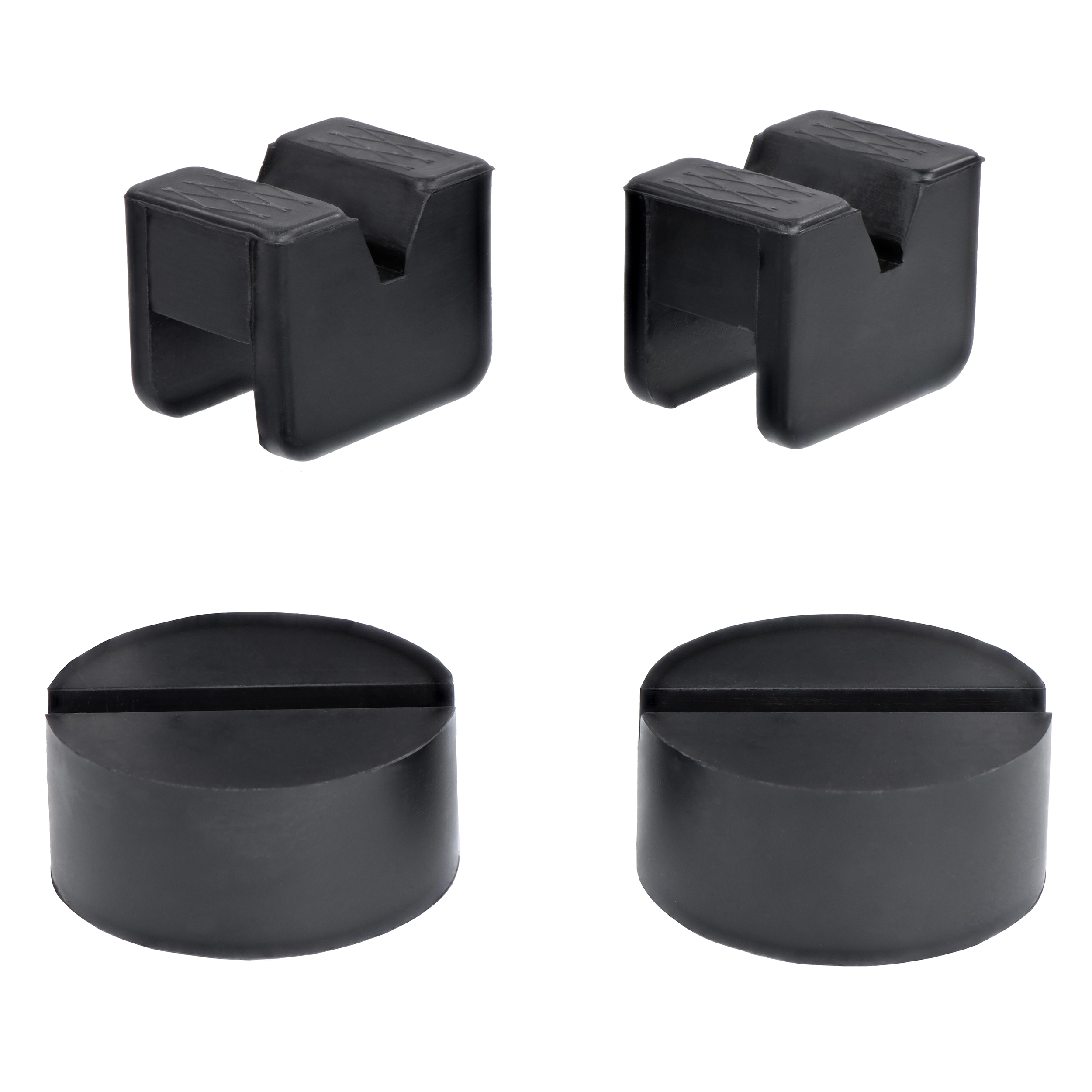 ABN Jack Pad Adapters - 4Pk Car Protector Kit V Shape and Puck Jacking ...