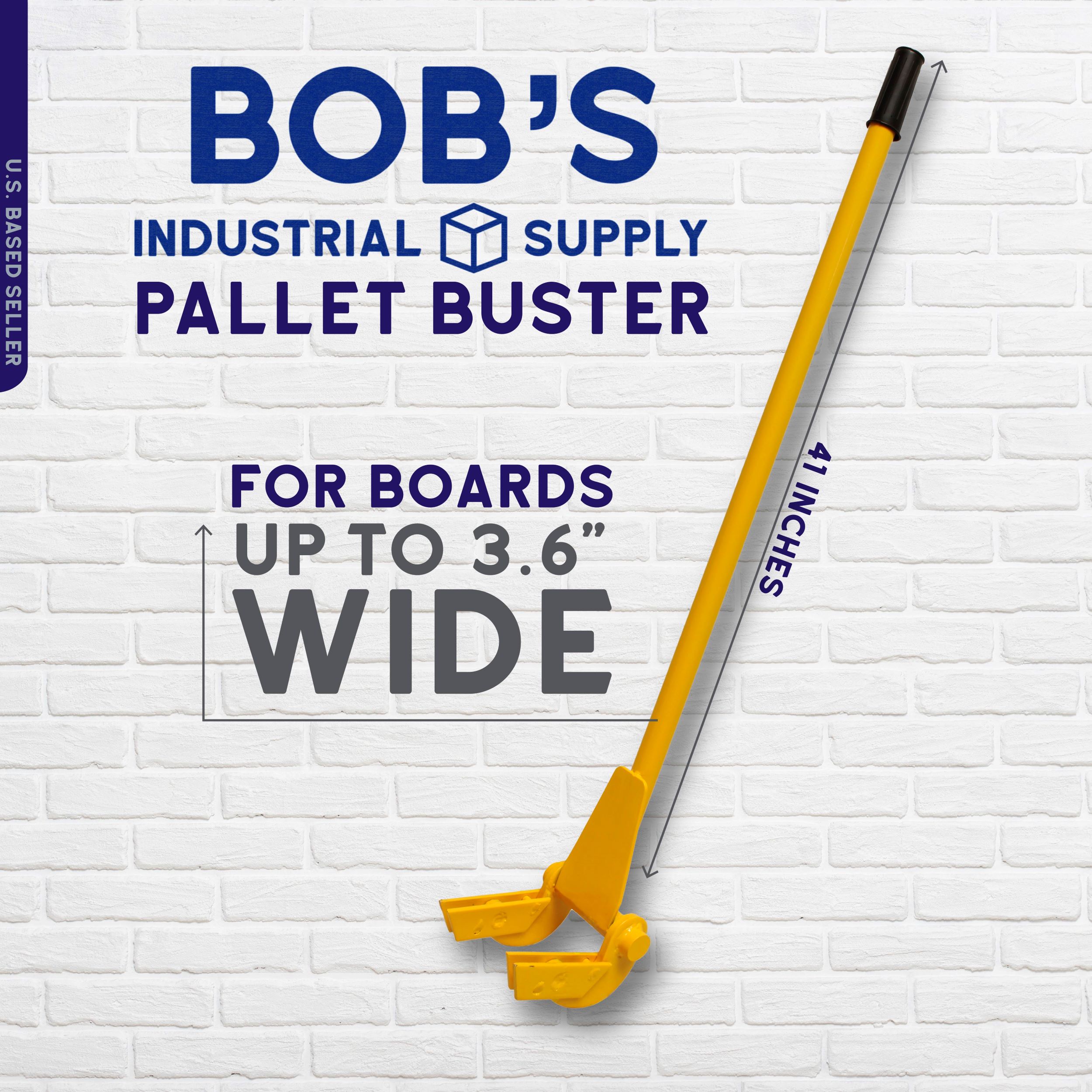 BISupply | Pallet Buster Tool with 41” Handle – Deck Wrecker Pallet ...