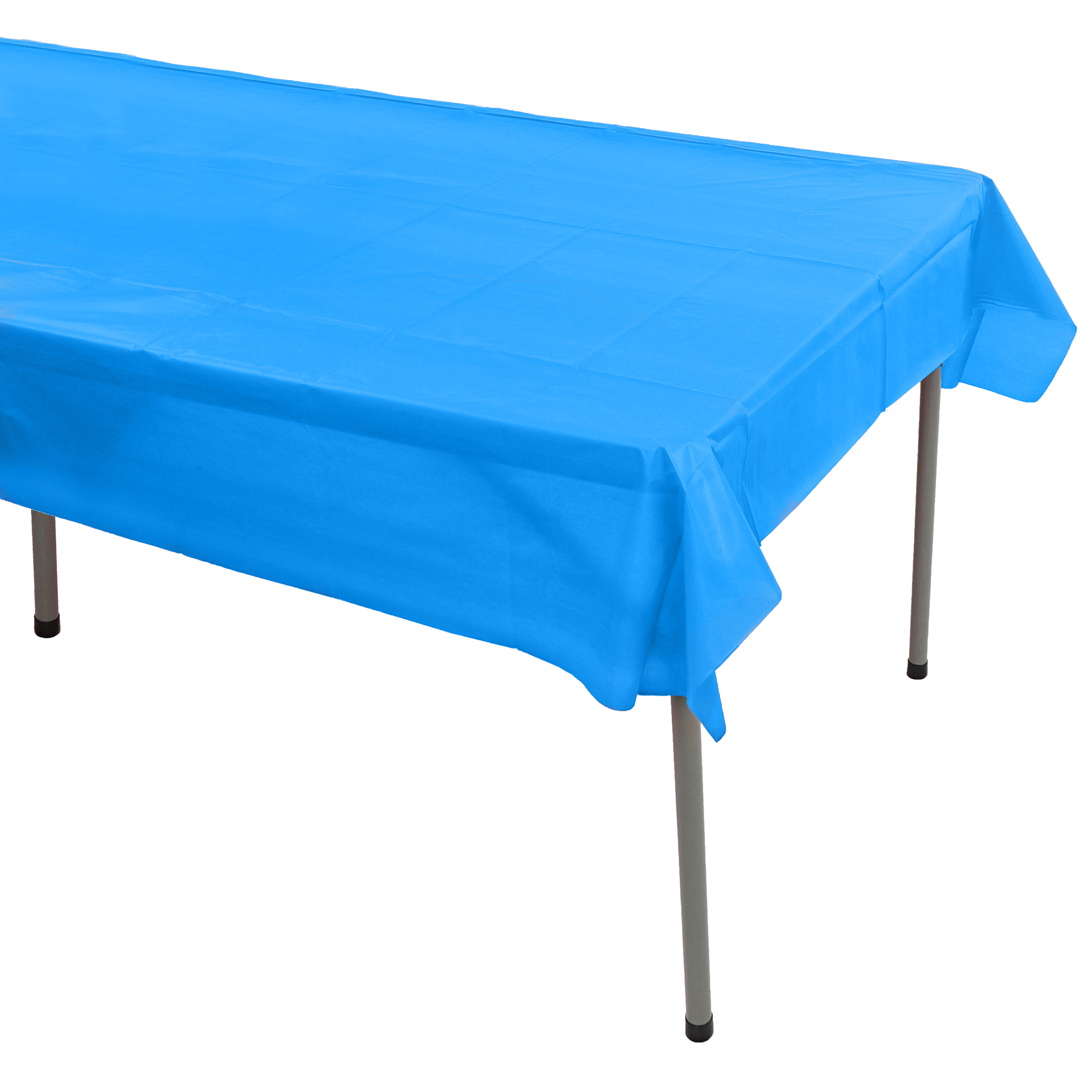 Lot45 Plastic Tablecloths - 54 x 108 IN Disposable Table Covers, 12pk ...