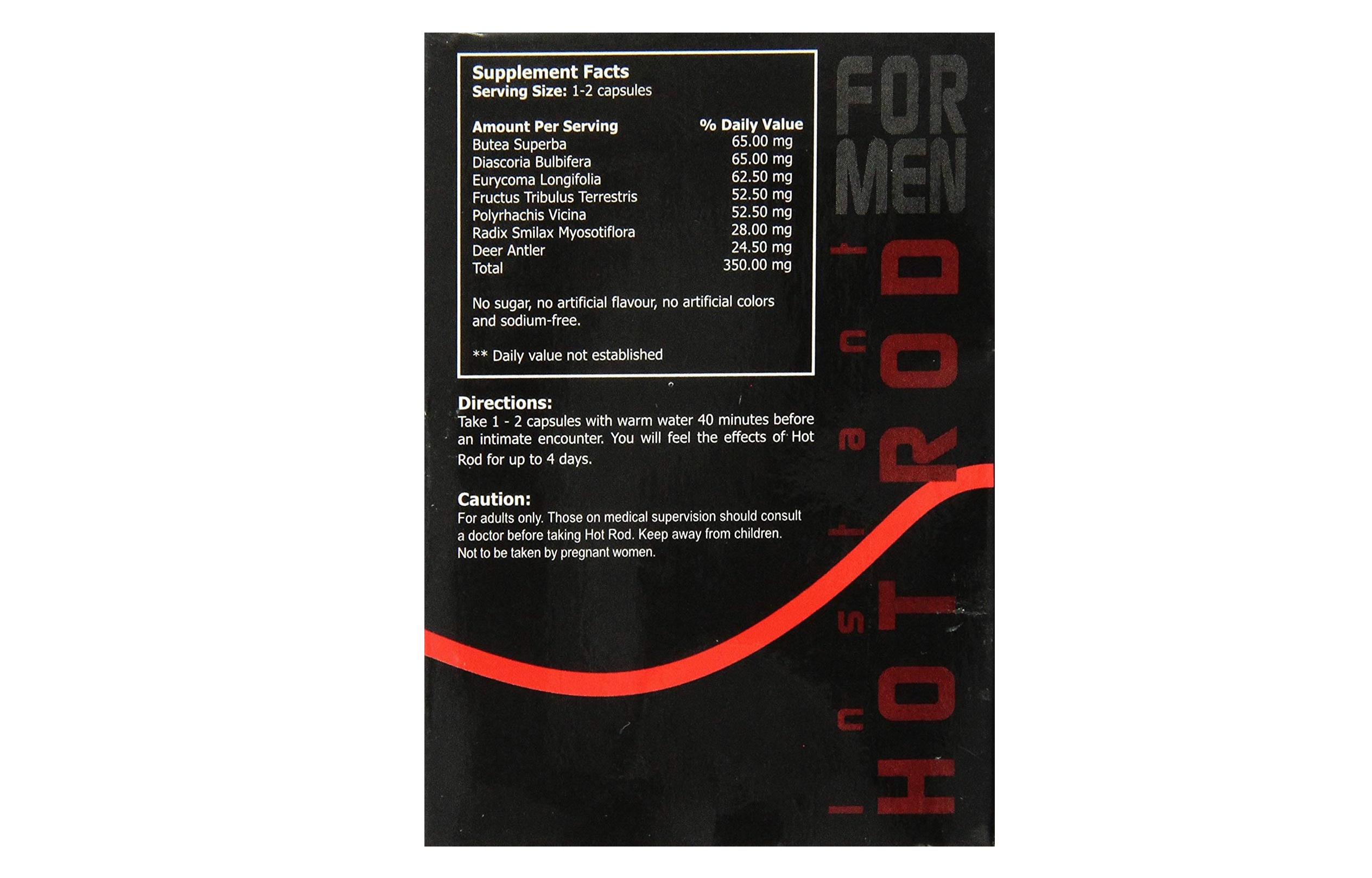 Vigorgen Hot Rod Loaded Instant 10 Capsules for Men Increasing Male ...