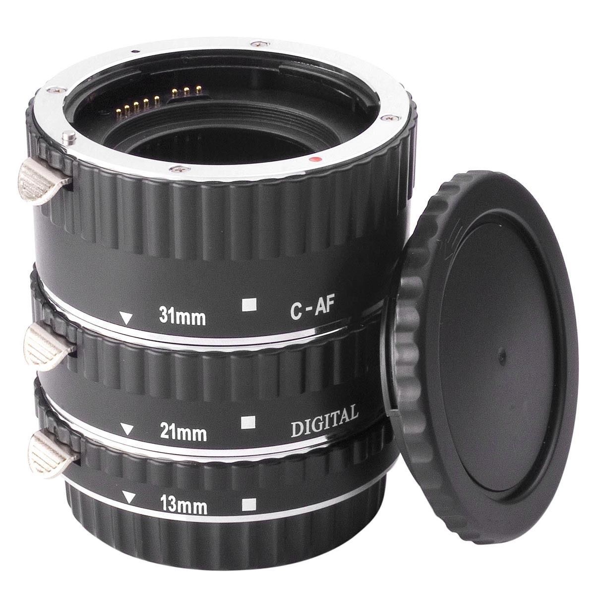 Metal Auto focus AF Macro Extension Tube Set for Canon Rebel T5i T4i ...