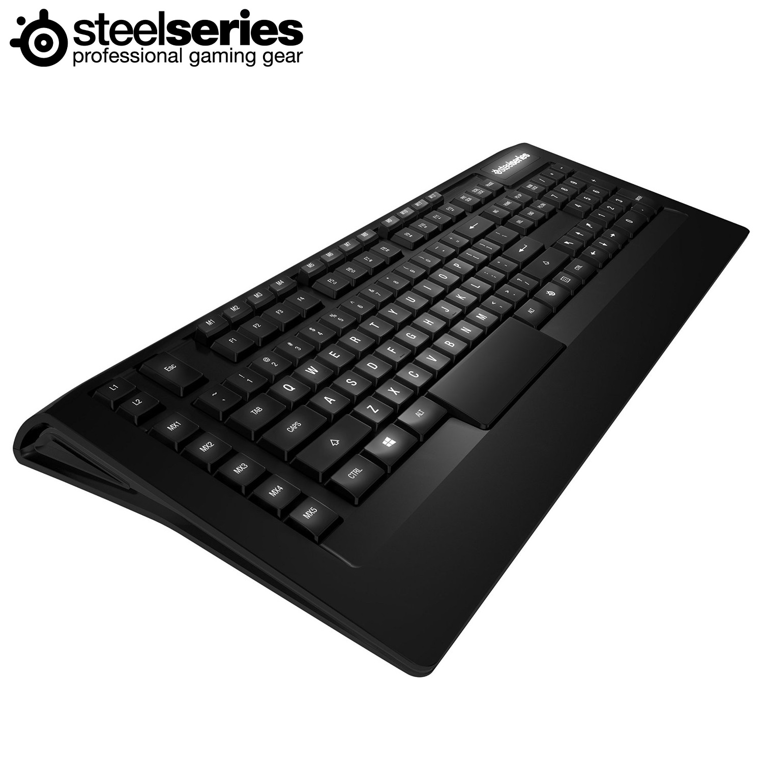 SteelSeries APEX 300 White Backlit Gaming Keyboard (US Layout) w Macro ...
