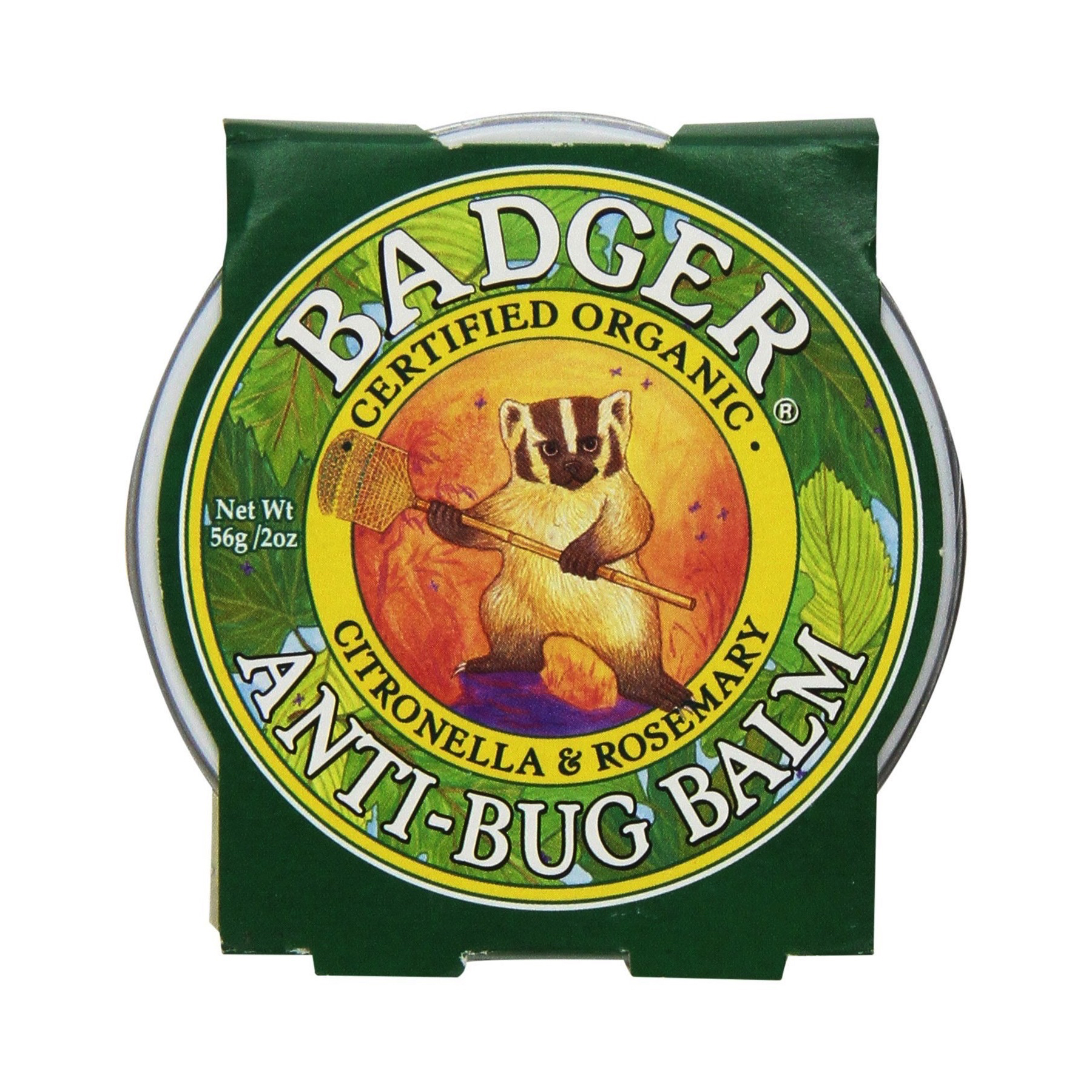 Badger Anti Bug Balm Citronella & Rosemary Natural Mosquito Repellent 0 ...
