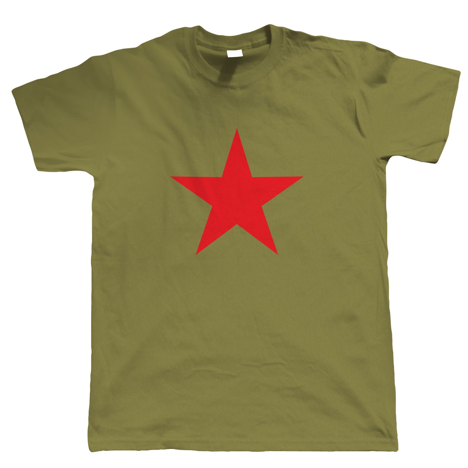 RED STAR, RETRO Soviet Communist Political Mens T Shirt - Pop Culture ...