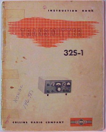 Collins 32S-1 Trasmitter Original Manual 520 5796 00 8th Edition 15 ...