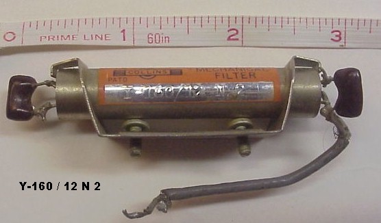 Collins Mechanical Filter Model Y-160 / 12 N 2 - Nationwide Radio & Eq ...