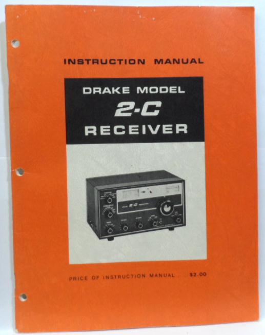 RL Drake AC-4 Original Manual Sheets - Nationwide Radio & Eq. Sales LLC
