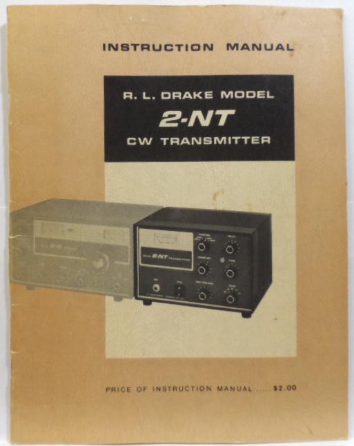 Manuals - Drake Original - Page 1 - Nationwide Radio & Eq. Sales LLC