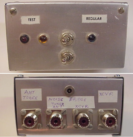 Switch box for useing a Noise Bridge with Antenna Tuner - Nationwide ...
