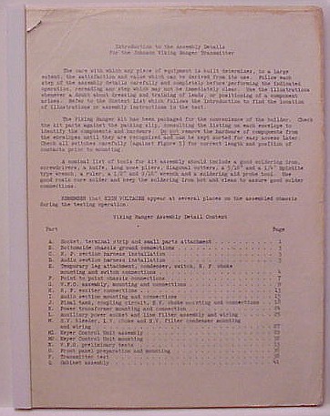 EF Johnson Viking Ranger Assembly Detail Manual Reprint - Nationwide ...
