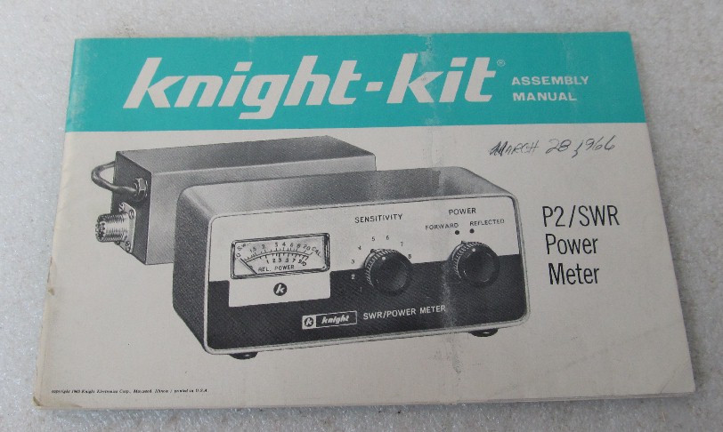 Manuals - Knightkit - Nationwide Radio & Eq. Sales LLC
