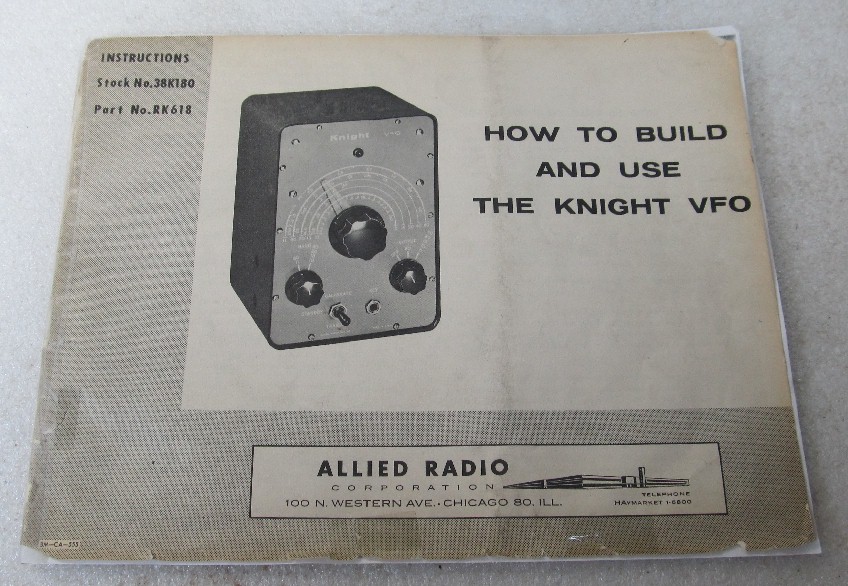 Knight Kit P2 / SWR Meter Assembly Manual Reproduction - Nationwide ...